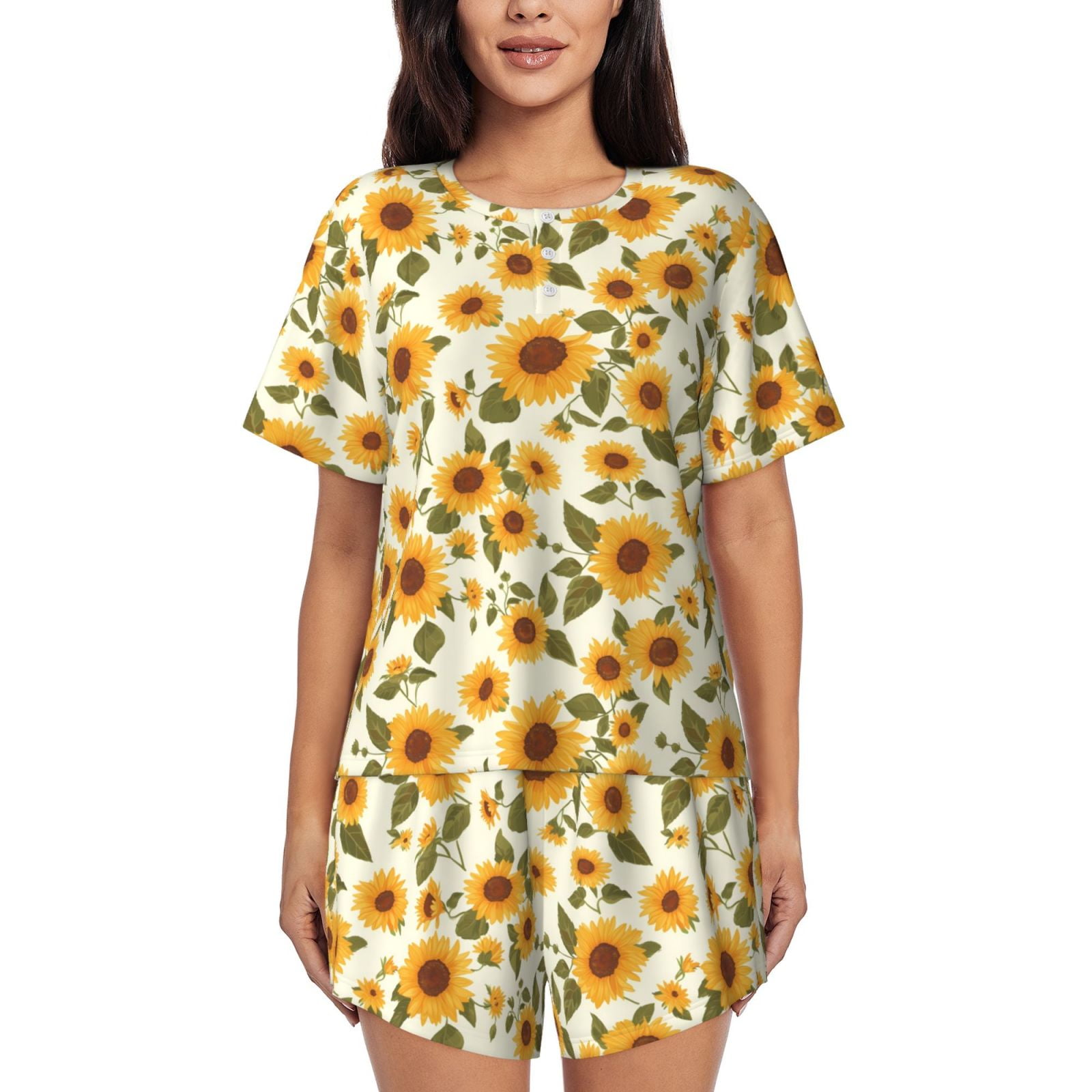 Xecao Classical Cute Sunflower print Swimsuit for women, Summer-ready ...