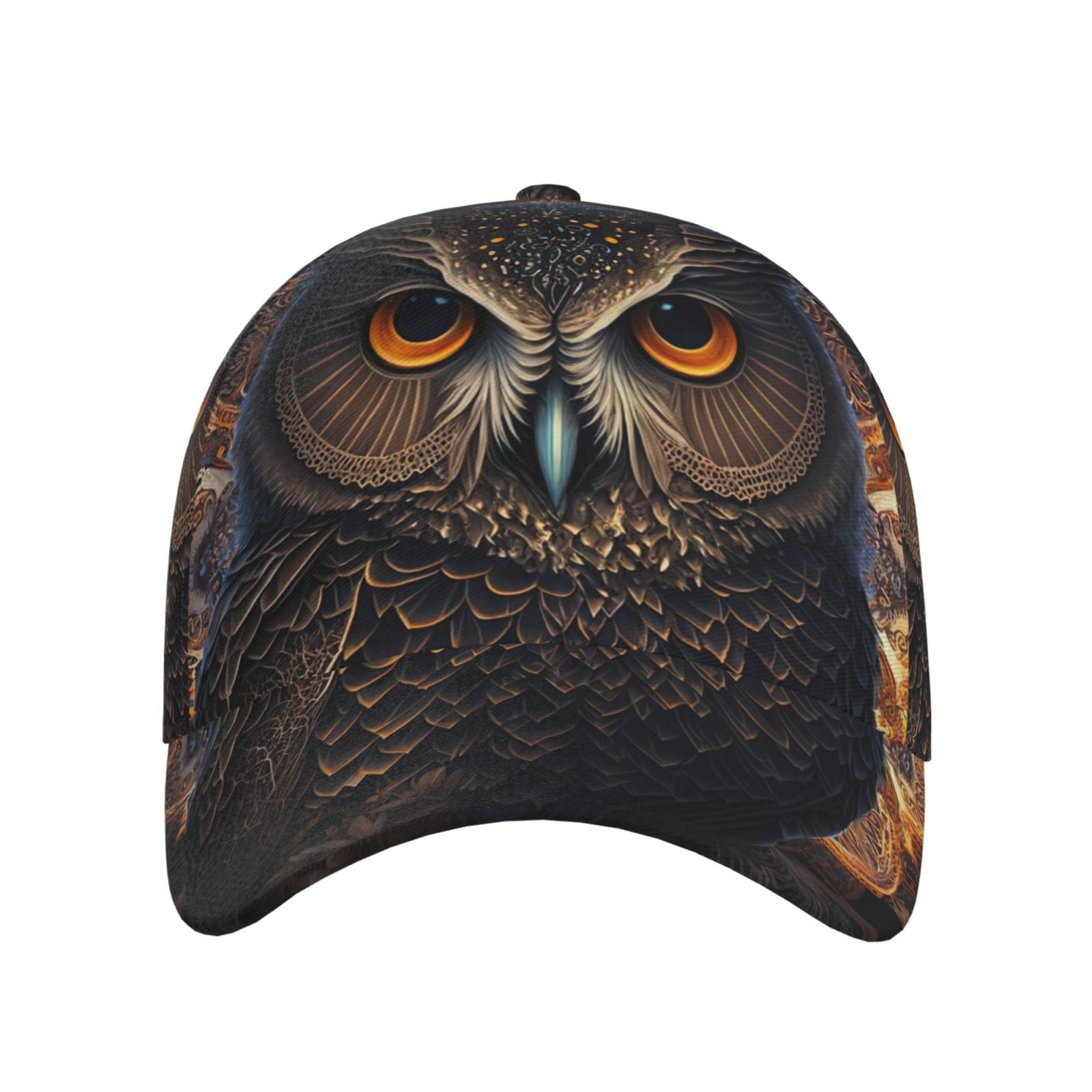 Xecao Classical Style Brown Owl for Baseball Cap: Unisex, crafted from ...