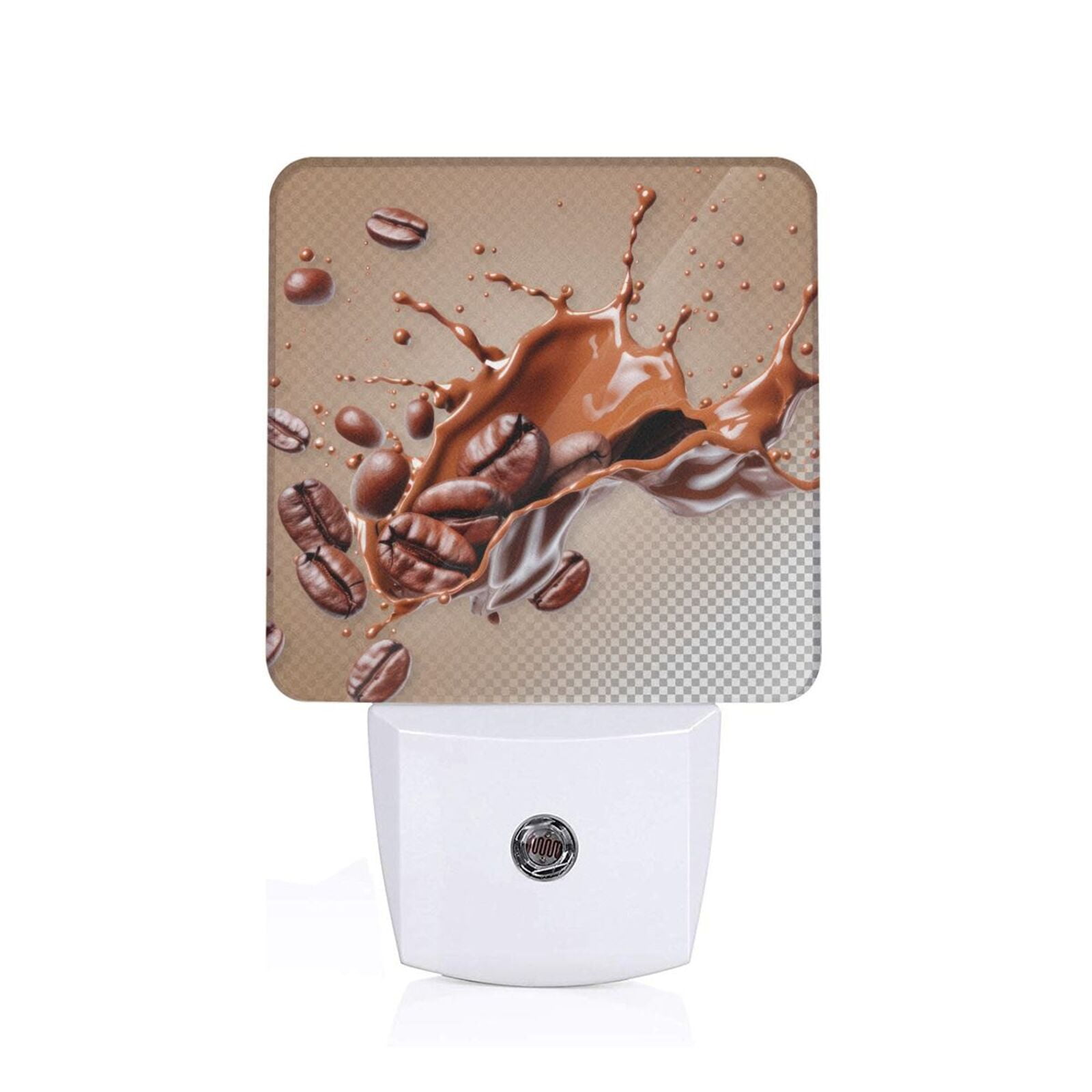 Xecao Coffee Beans Chocolate Splash for Night Light - a Wall-mounted ...