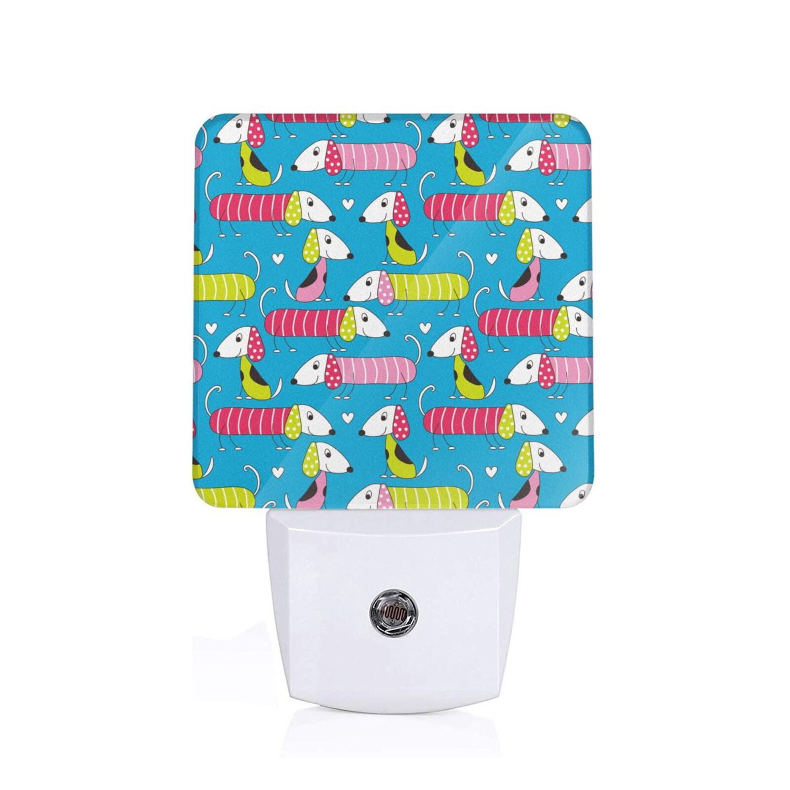 Xecao Color Dachshund Dog for Night Light - a Wall-mounted LED Fixture ...