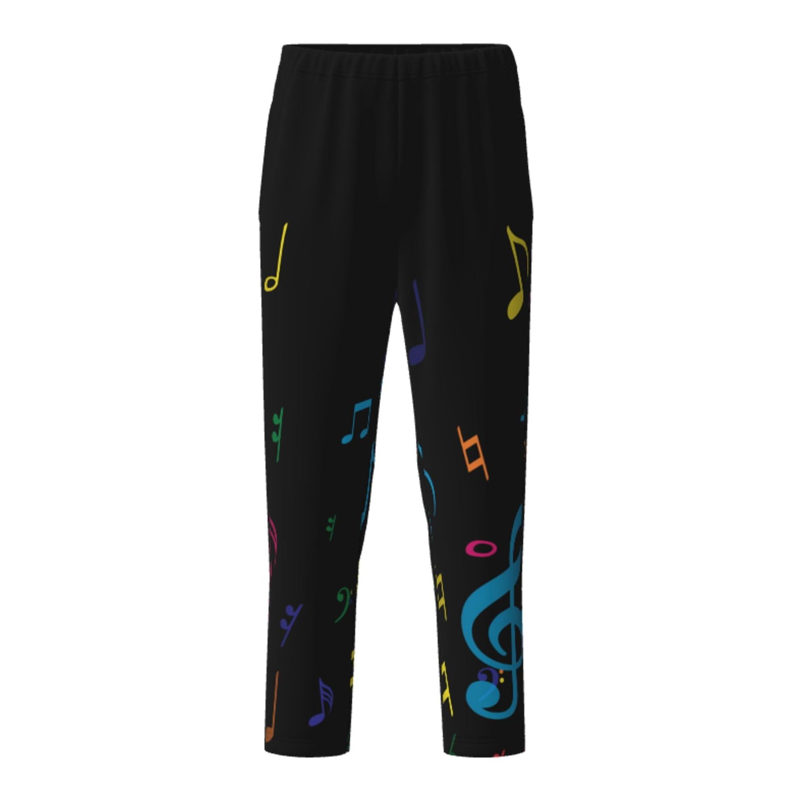 Xecao Color Musical Notes Print Teenagers' Pajama Pants Long Sleep ...