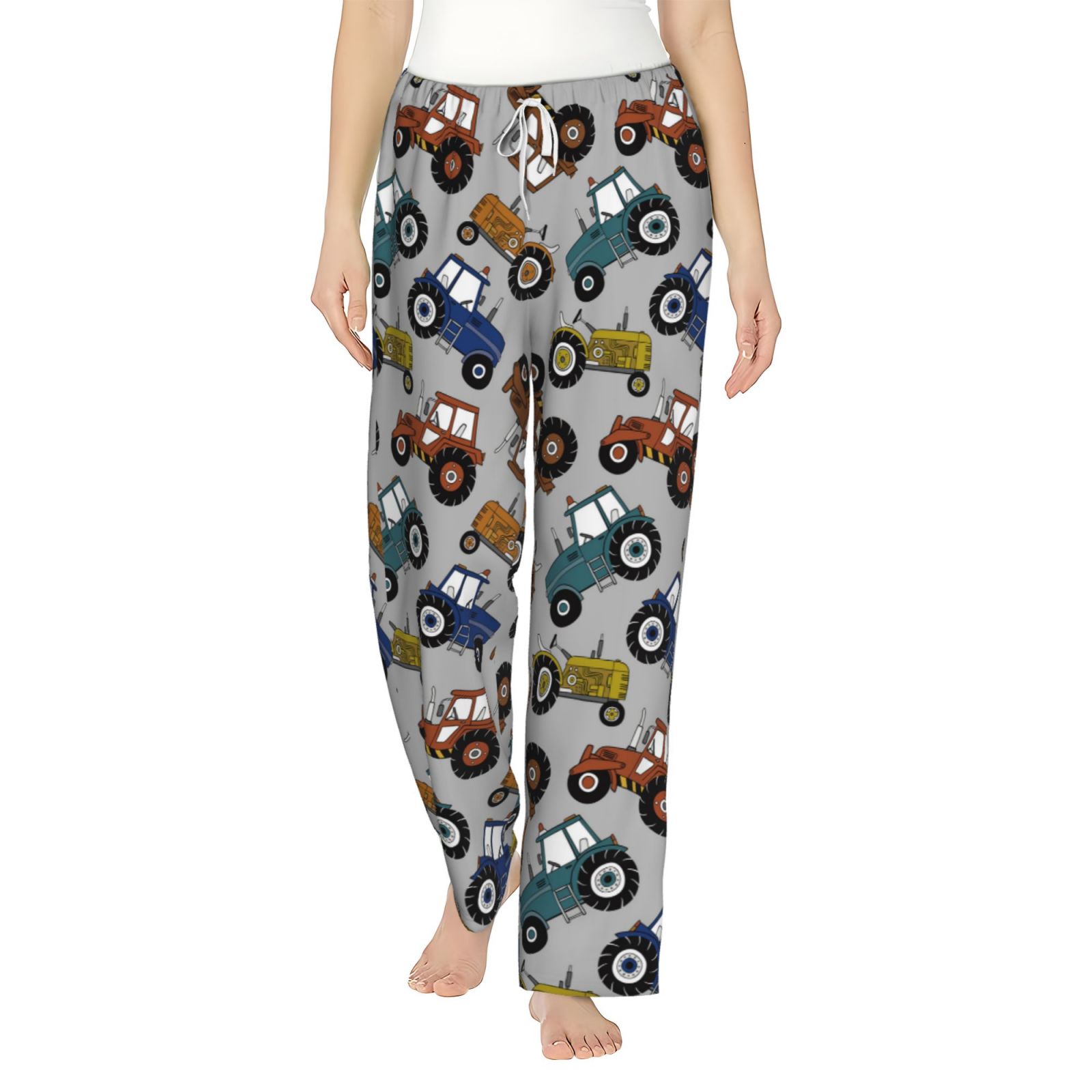 Xecao Color Tractor Women's Straight Lounge Pajama Pants: The Epitome ...