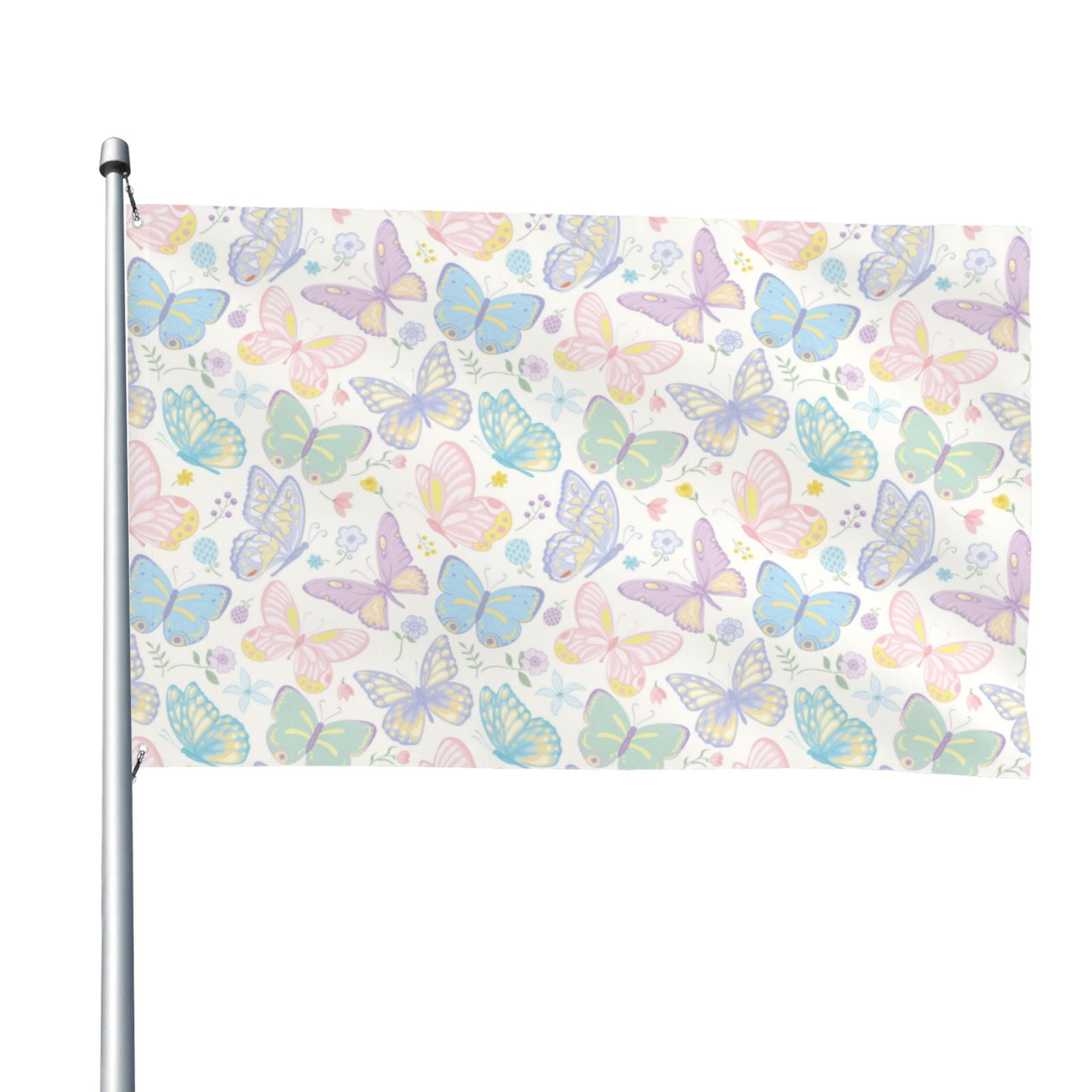 Xecao Colorful Butterfly for Longest Lasting Flag, Made From Polyester ...