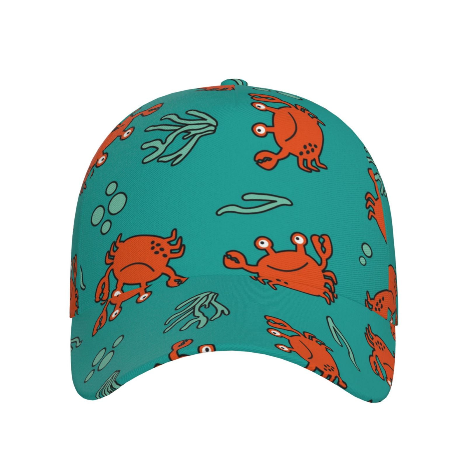 Xecao Colorful Crab for Baseball Cap: Unisex, crafted from classic ...