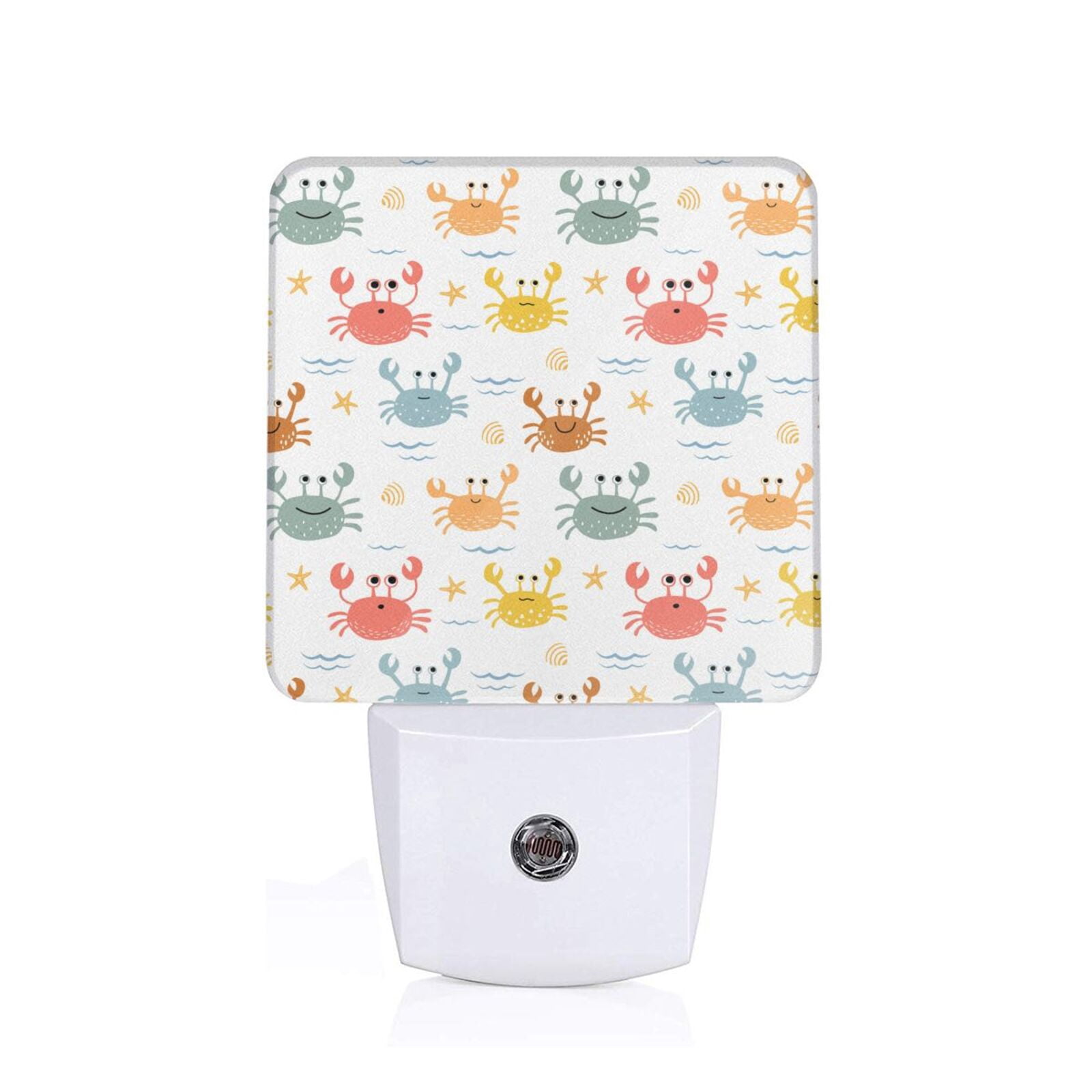 Xecao Colorful Crabs for Night Light - a Wall-mounted LED Fixture with ...