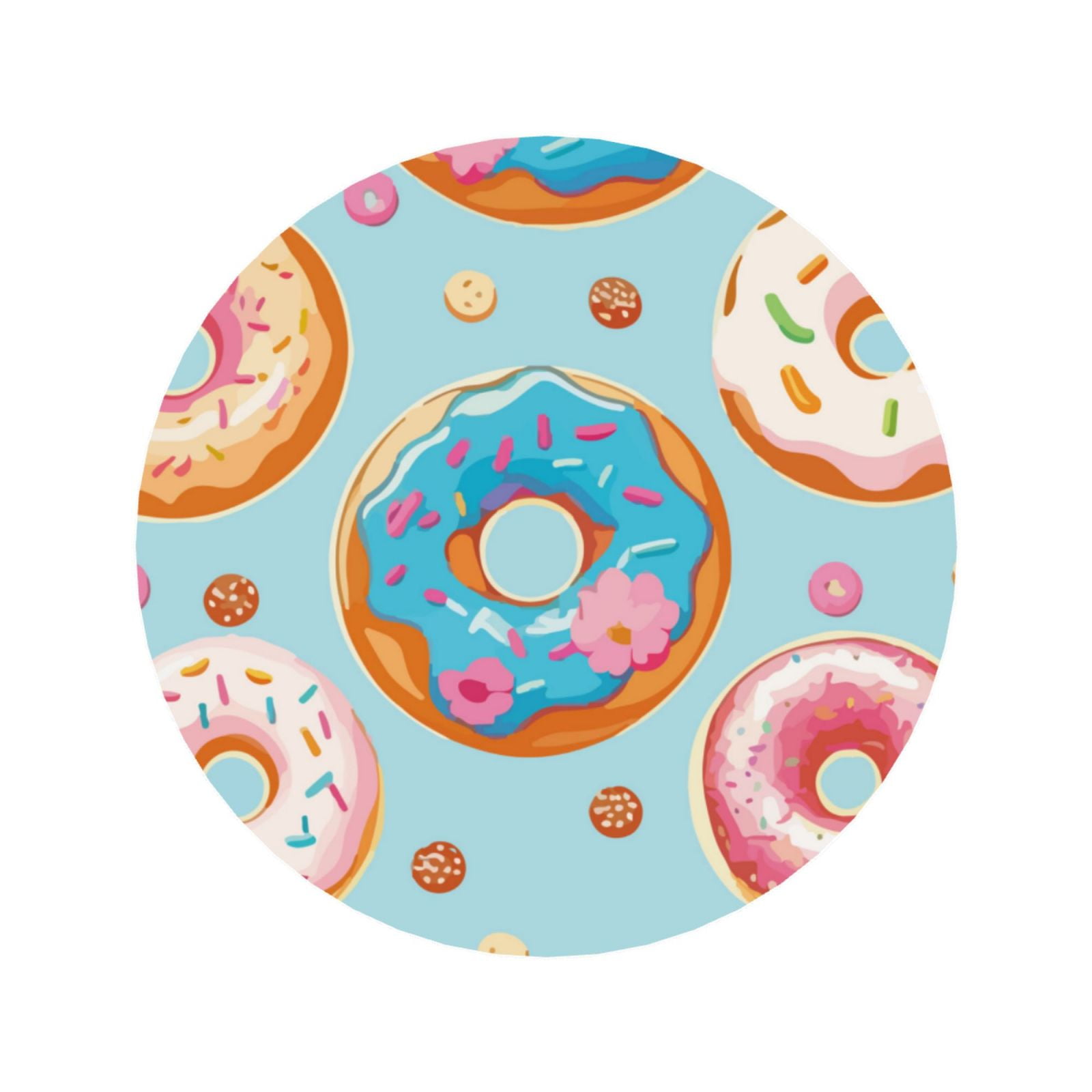 Xecao Colorful Donut for Fridge Magnets - Fun Decorative Refrigerator ...