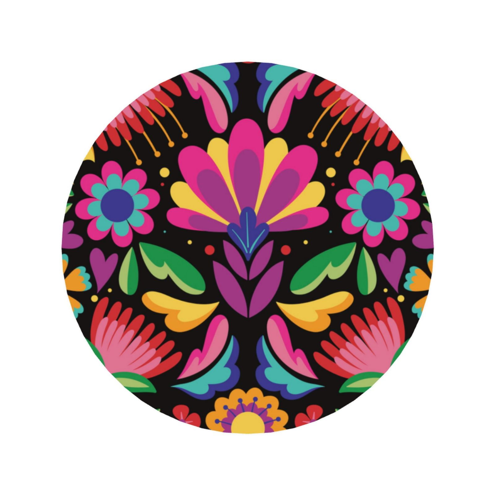 Xecao Colorful Floral Embroidery Mexican for Fridge Magnets - Fun ...
