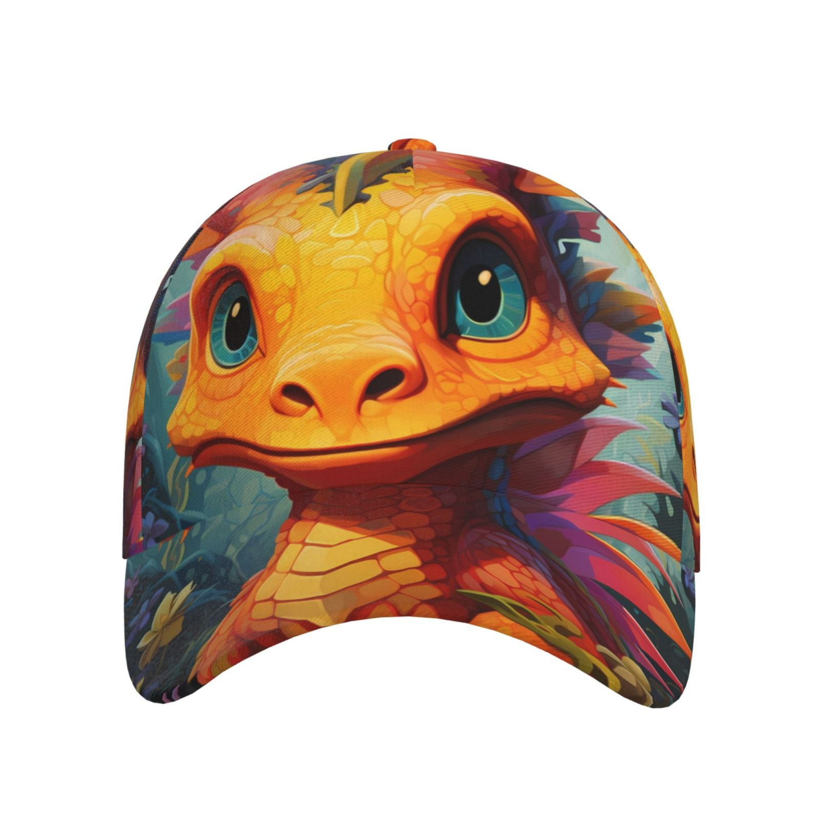 Xecao Colorful Flower Chameleon for Baseball Cap: Unisex, crafted from ...