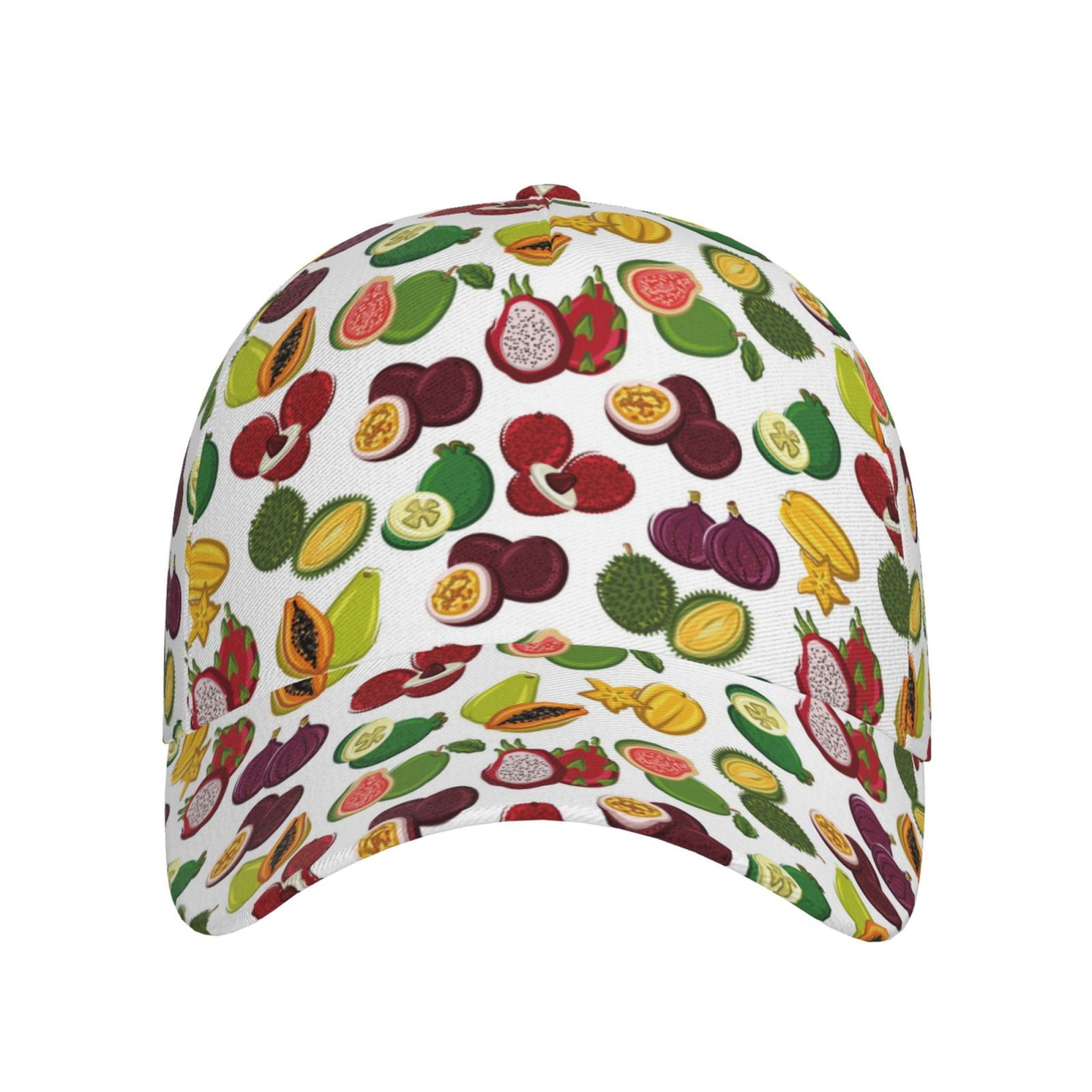 Xecao Colorful Fruits for Baseball Cap: Unisex, crafted from classic ...