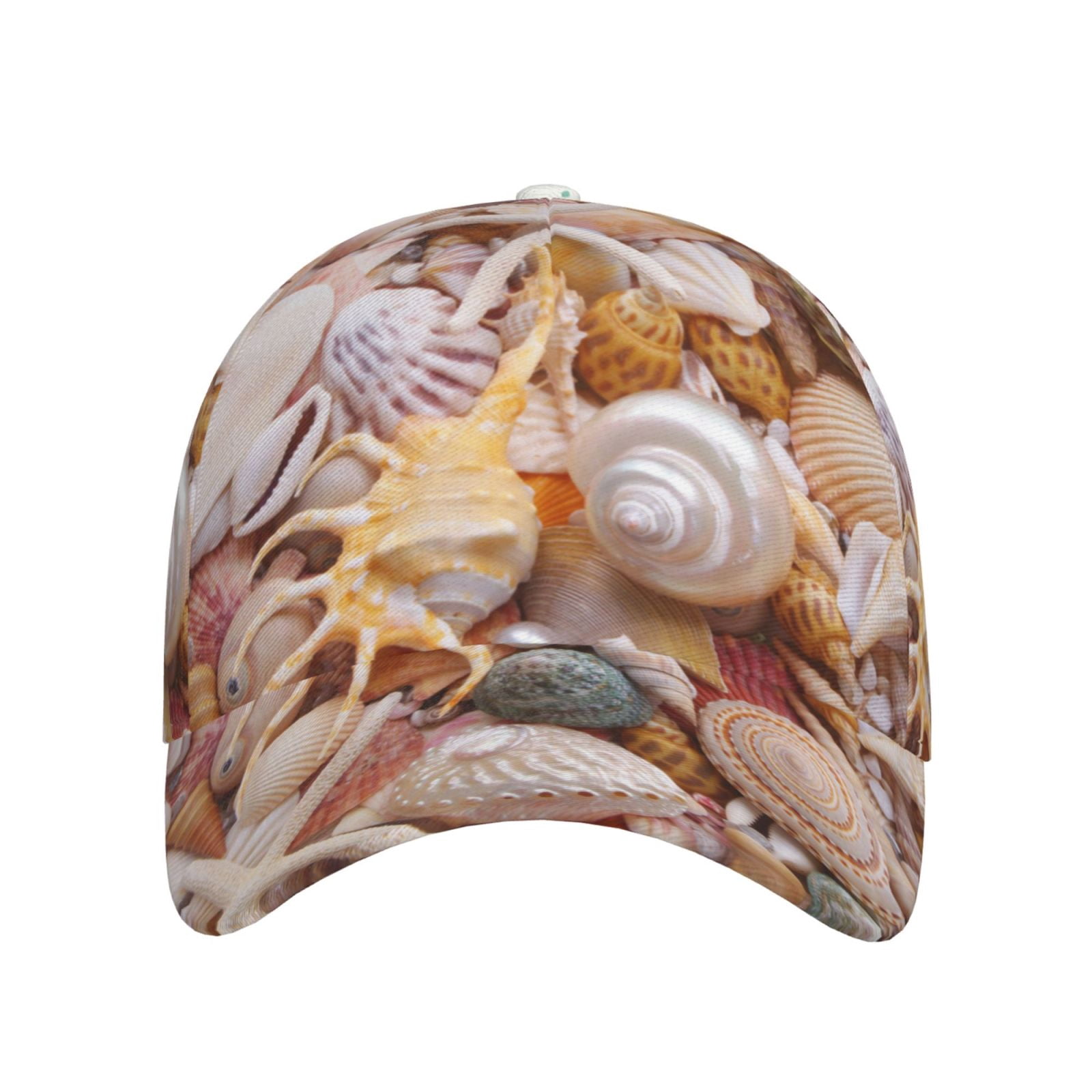 Xecao Colorful Seashells for Baseball Cap: Unisex, crafted from classic ...