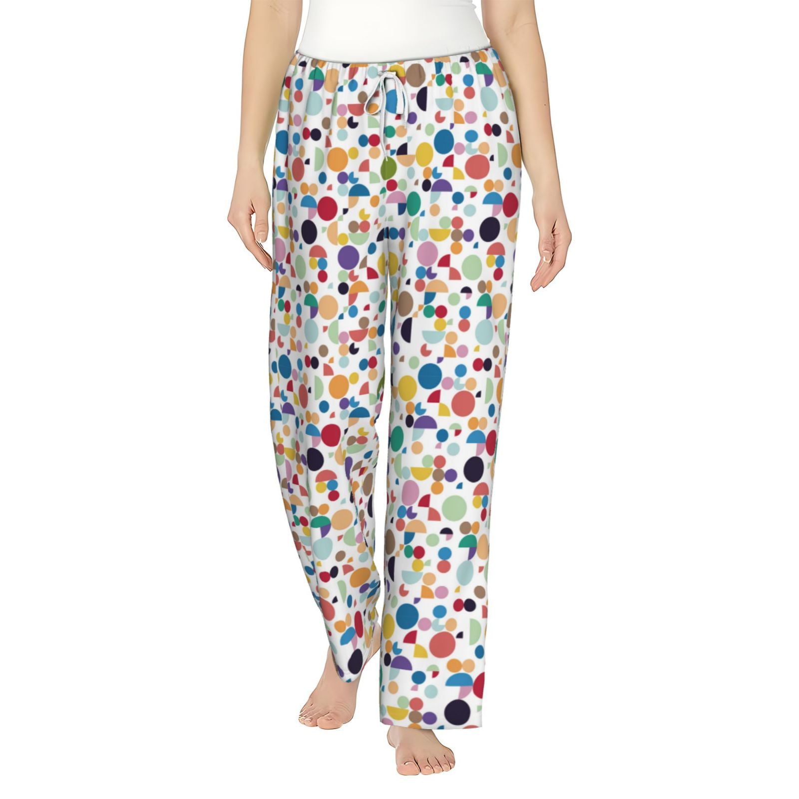 Xecao Colorful Spots Women's Straight Lounge Pajama Pants: The Epitome ...