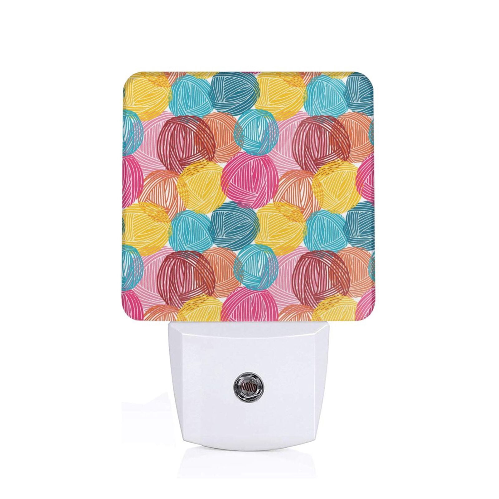 Xecao Colorful Wool Balls for Night Light - a Wall-mounted LED Fixture ...