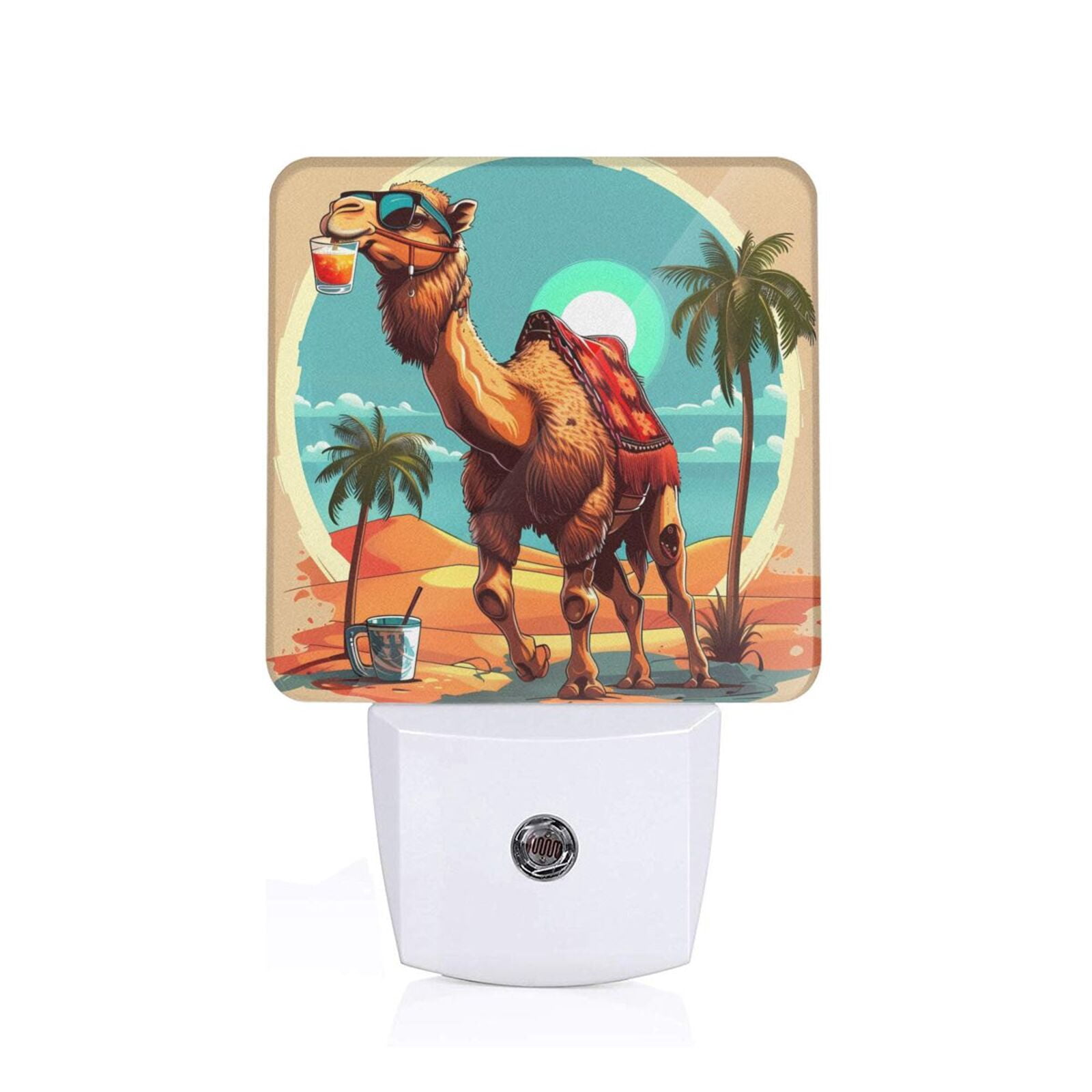 Xecao Cool Camel Oasis Vibes for Night Light - a Wall-mounted LED ...