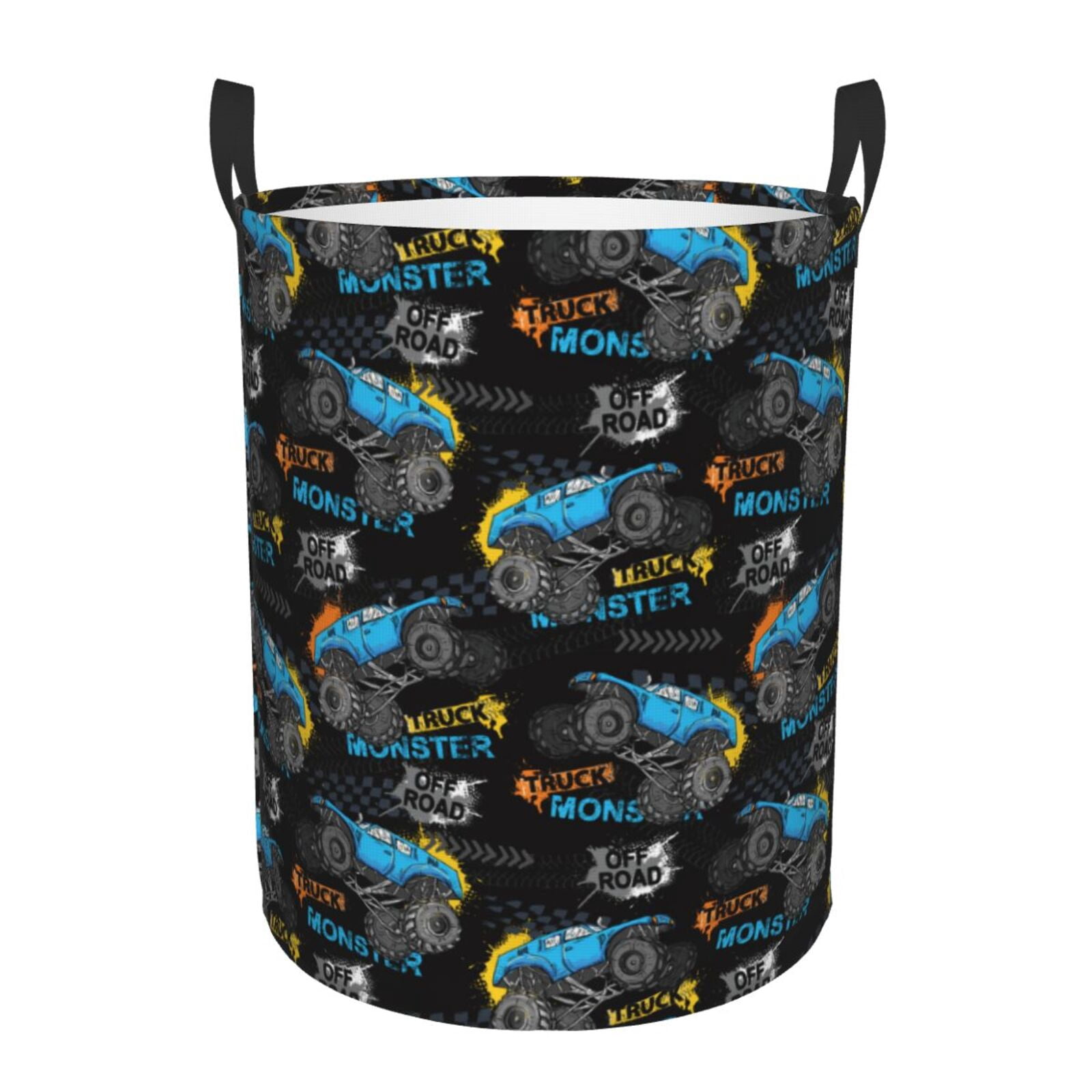 Xecao Cool Off-Road Vehicle Print Laundry Hamper Basket,designed for ...
