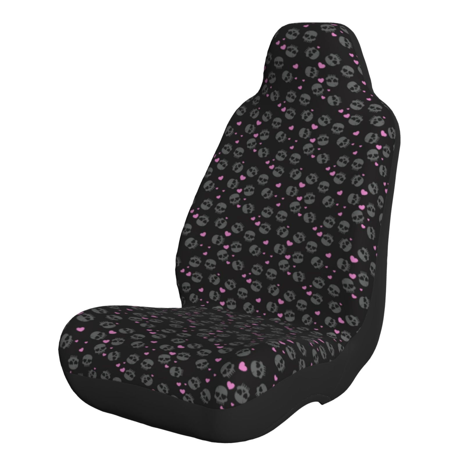 Xecao Cool Skull Love for Automotive Seat Covers for Cars Trucks and ...