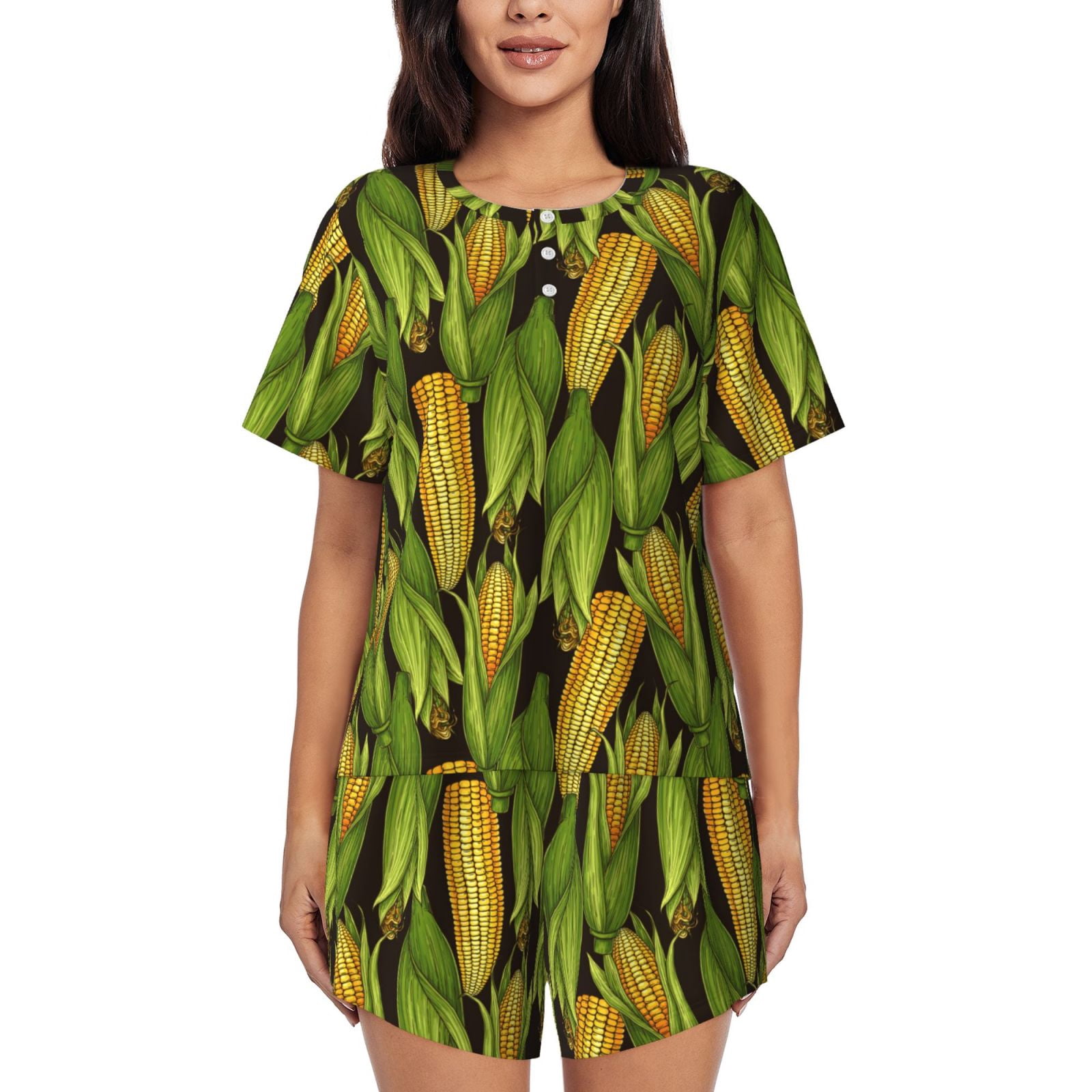Xecao Corn 2 print Swimsuit for women, Summer-ready, sporty style.Quick ...
