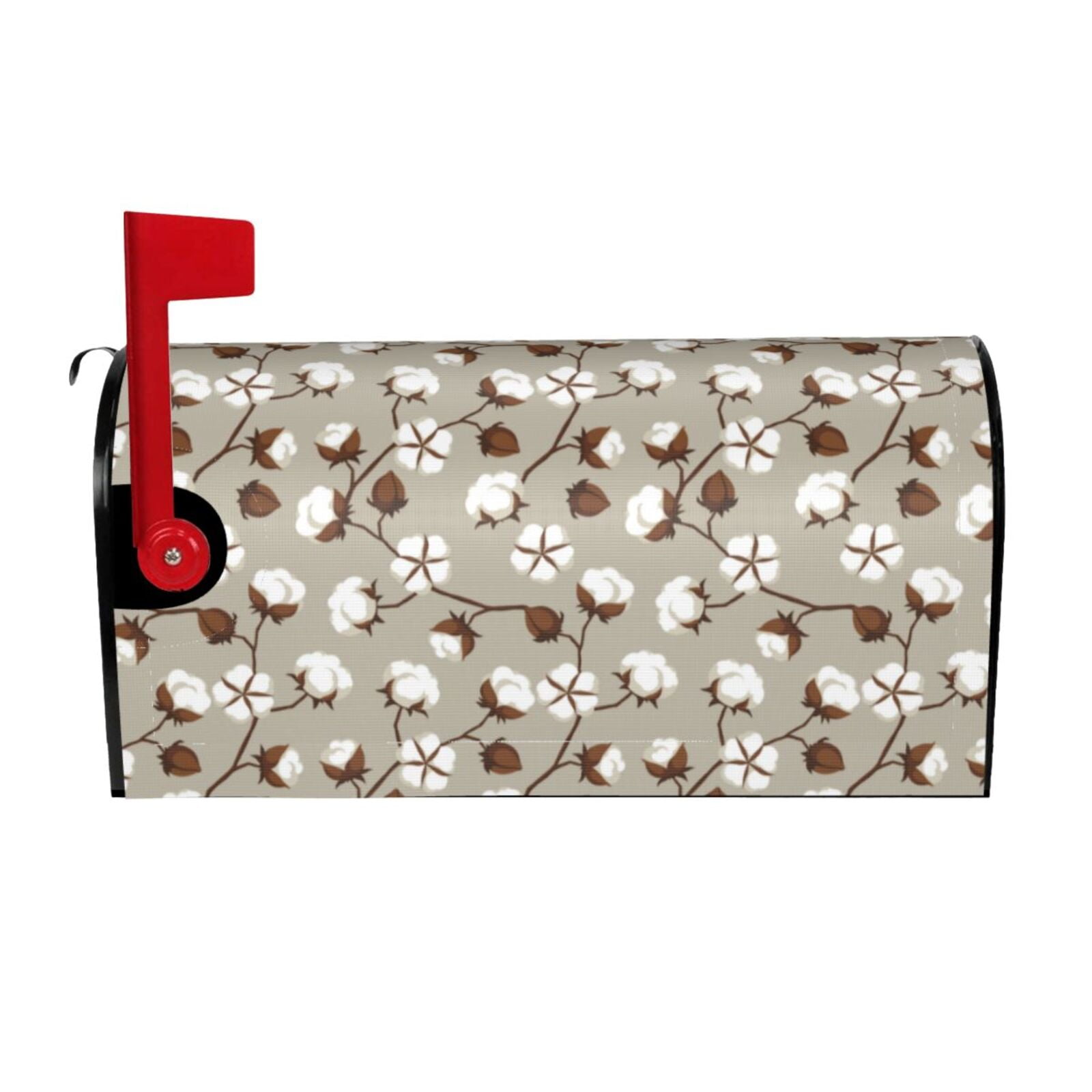 Xecao Cotton Tree for Mailbox Cover with Magnetic Strips, Waterproof ...