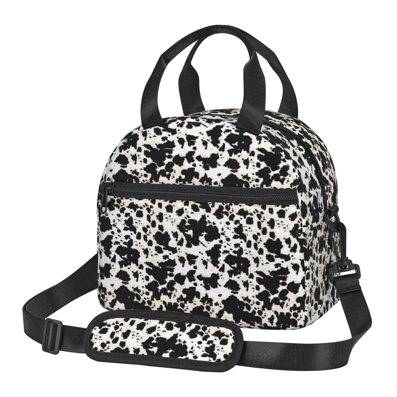 Xecao Cow Skin 1 Print Insulated Lunch Box, Lunch Cags Lunch Bag ...