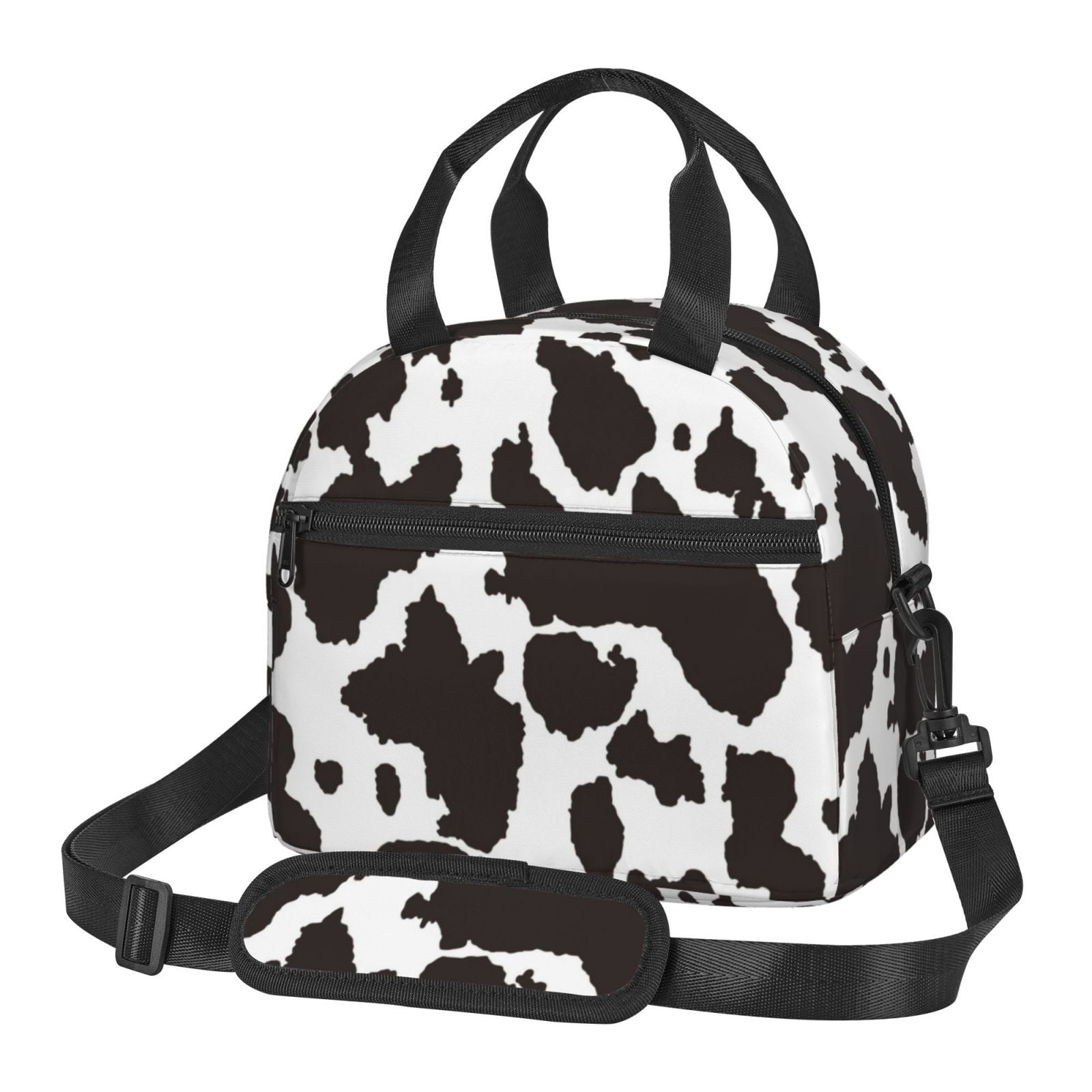 Xecao Cow Skin 2 Print Insulated Lunch Box, Lunch Cags Lunch Bag ...