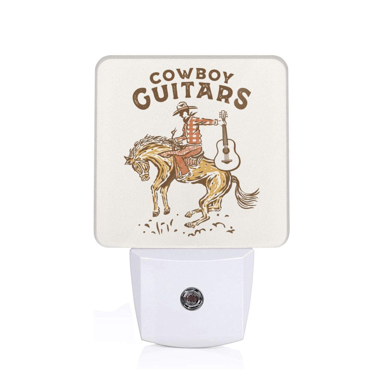 Xecao Cowboy Rodeo Guitar for Night Light - a Wall-mounted LED Fixture ...