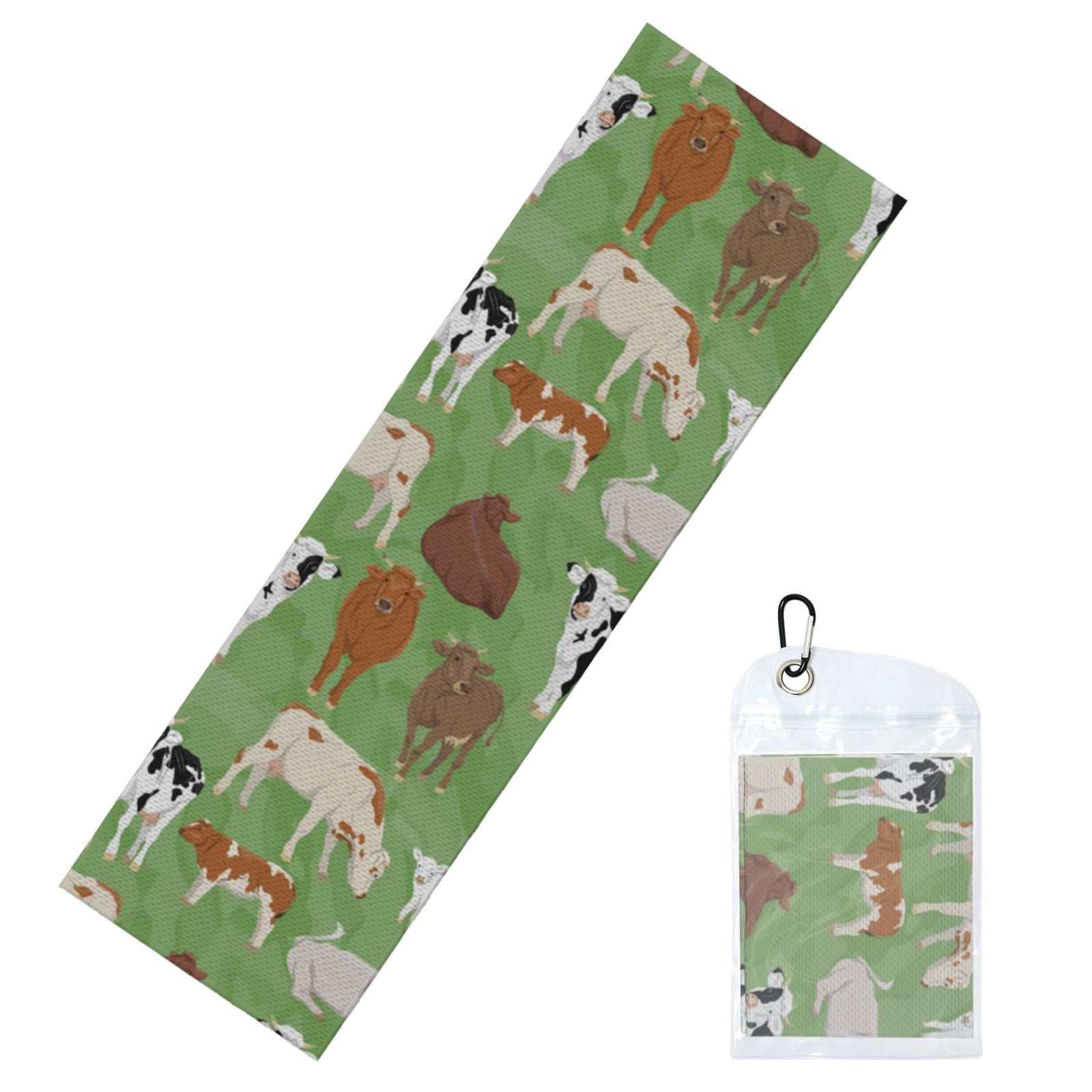 Xecao Cows And Calves Ice Towel: a quick-dry, cold sweat-absorbing neck ...