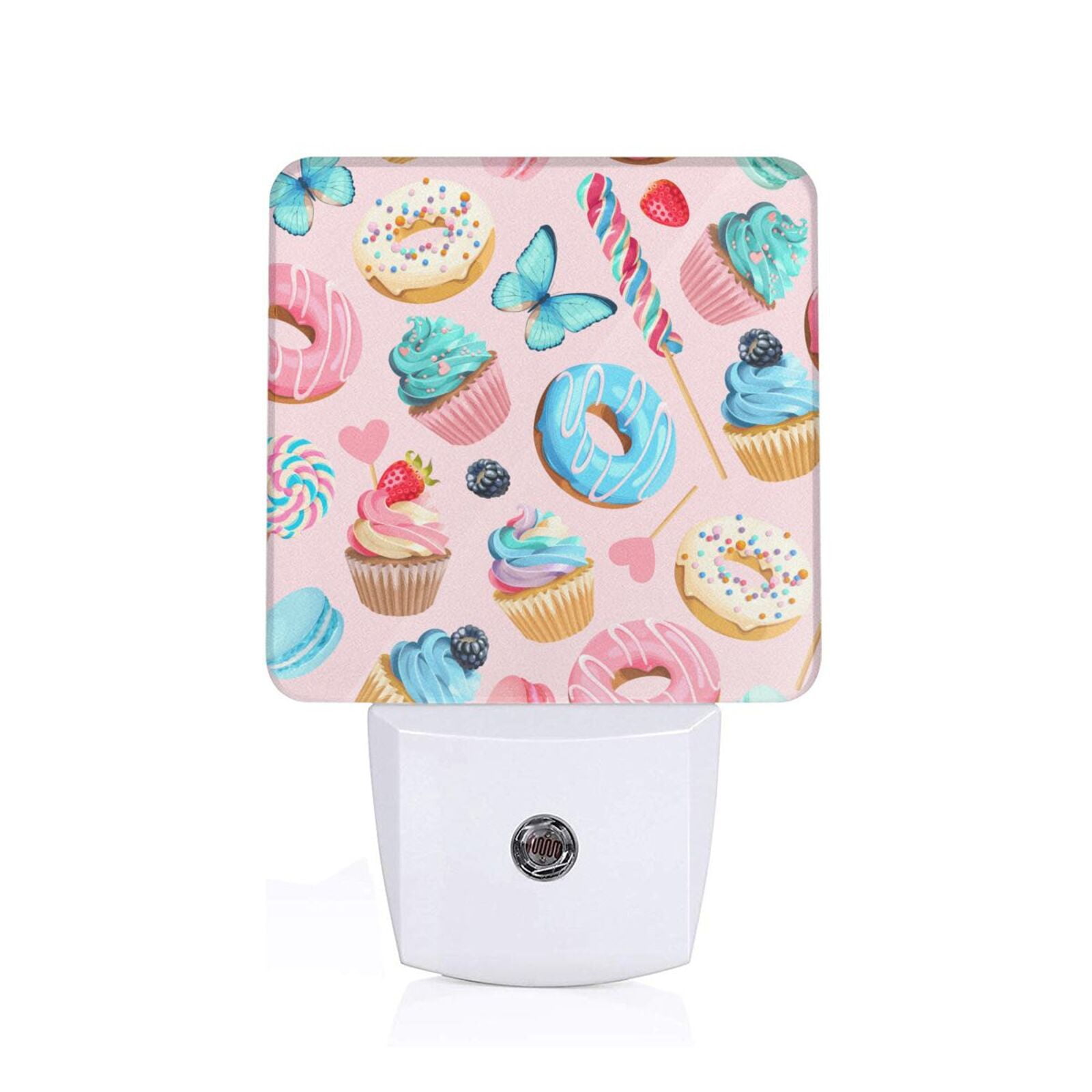 Xecao Cupcakes and Donuts for Night Light - a Wall-mounted LED Fixture ...