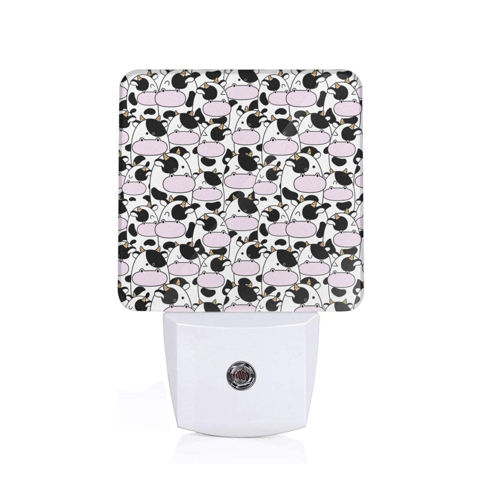 Xecao Cute Animal with Cow for Night Light - a Wall-mounted LED Fixture ...