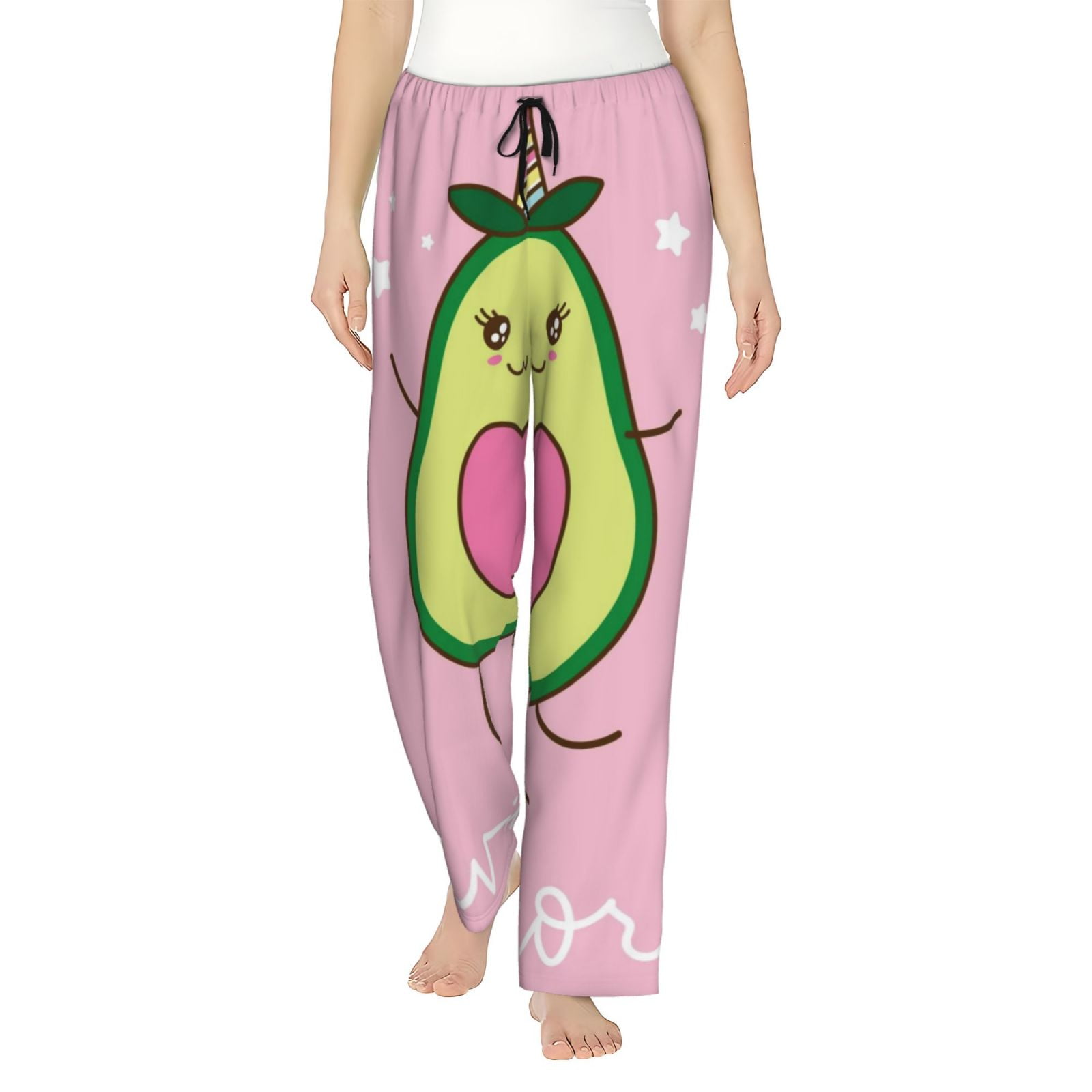 Xecao Cute Avocado Women's Straight Lounge Pajama Pants: The Epitome of ...