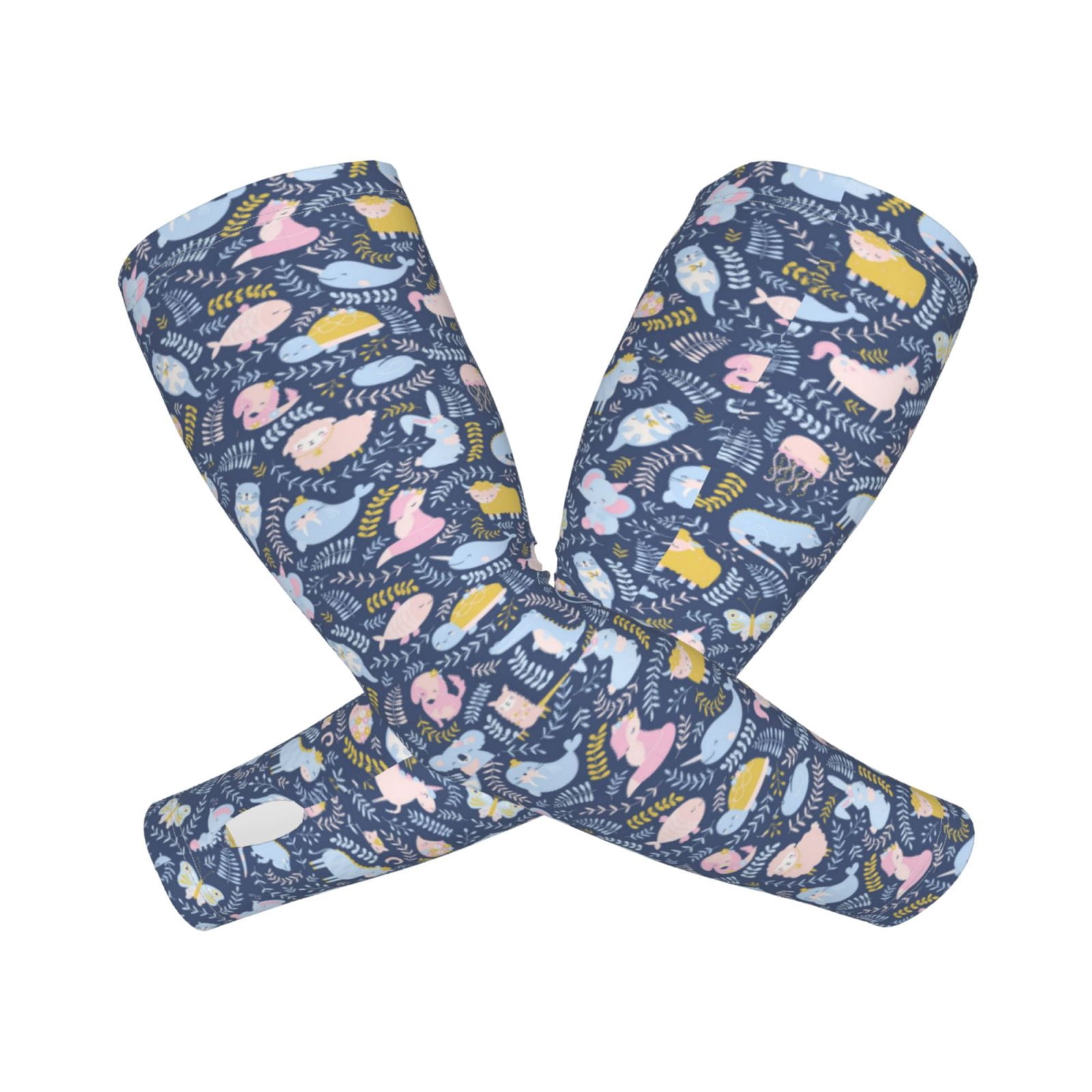 Xecao Cute Baby Animals Print Cooling Arm Sleeves, UPF 50 UV Sun ...