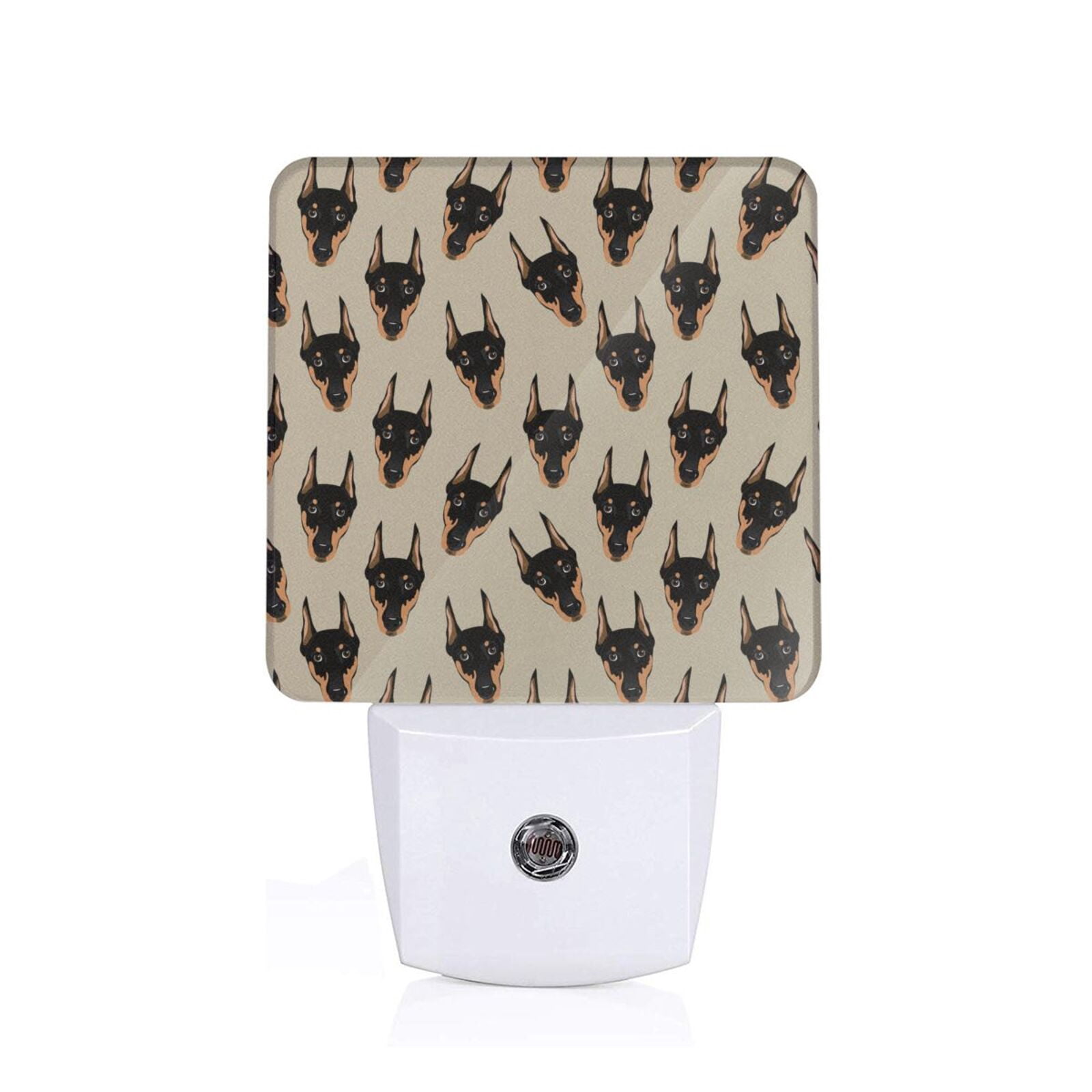 Xecao Cute Black Dog for Night Light - a Wall-mounted LED Fixture with ...