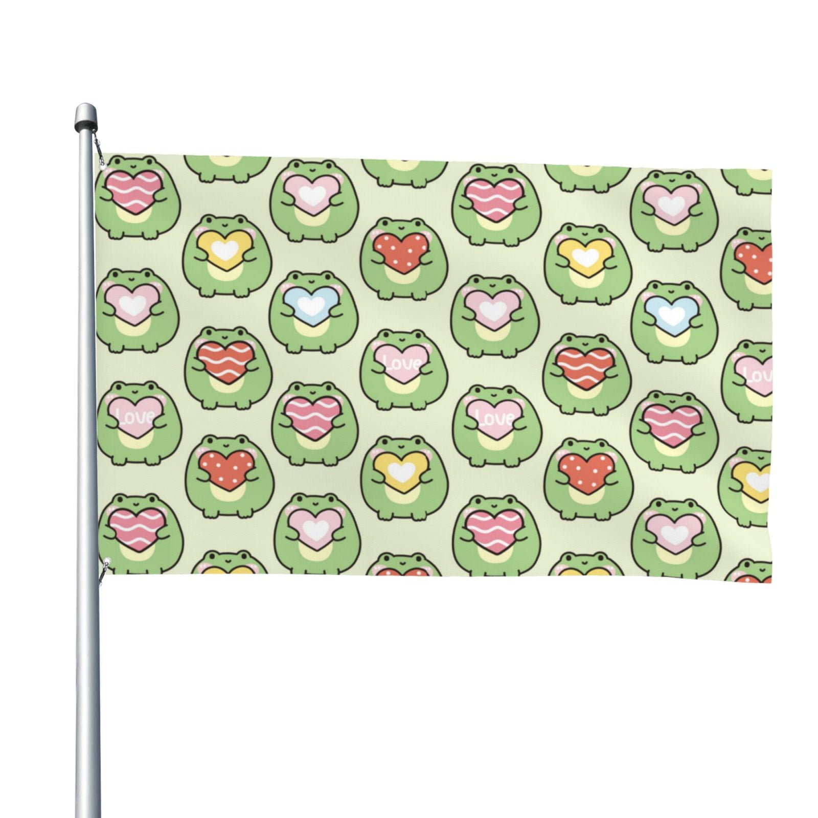 Xecao Cute Chubby Frog for Longest Lasting Flag, Made From Polyester ...