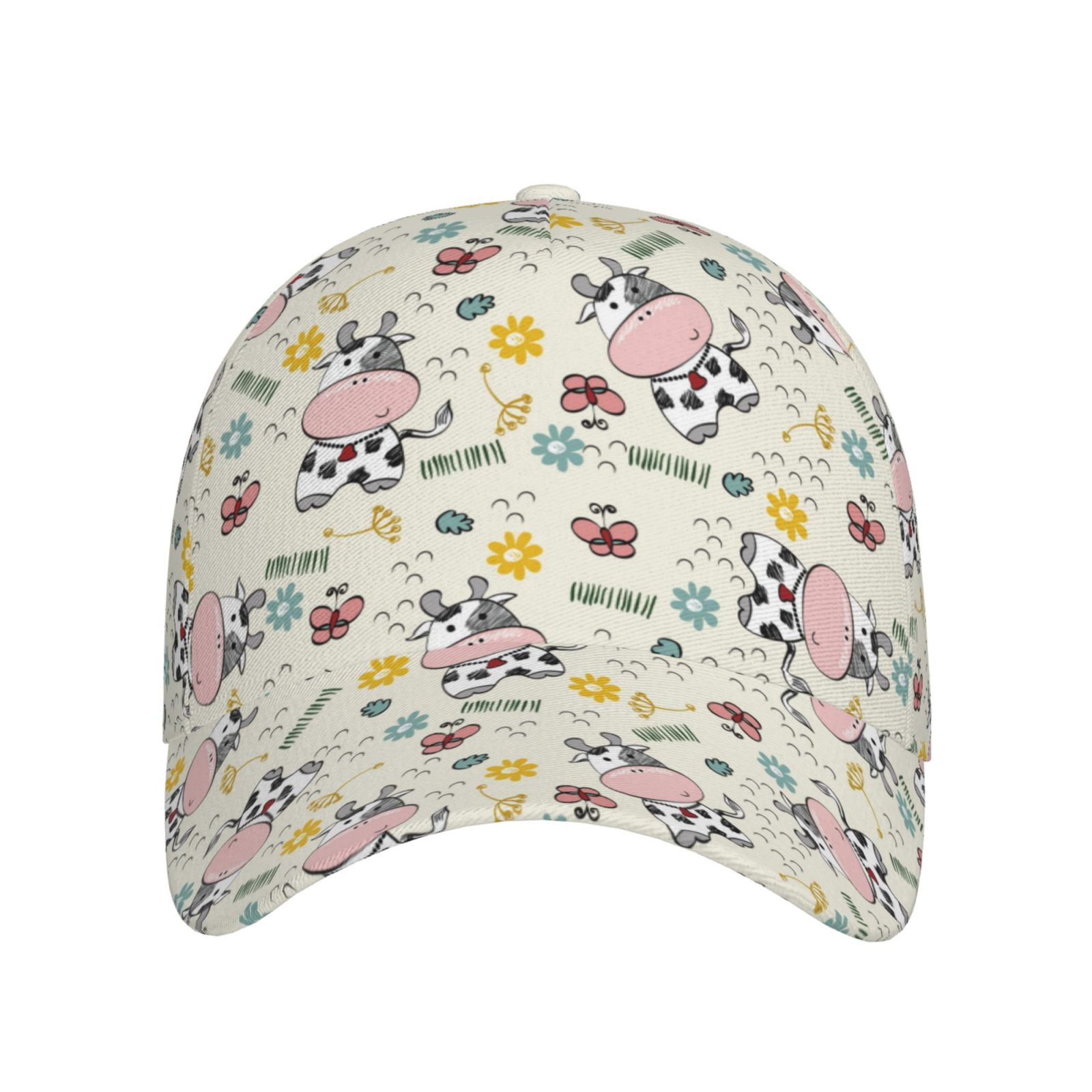 Xecao Cute Cow for Baseball Cap: Unisex, crafted from classic polyester ...