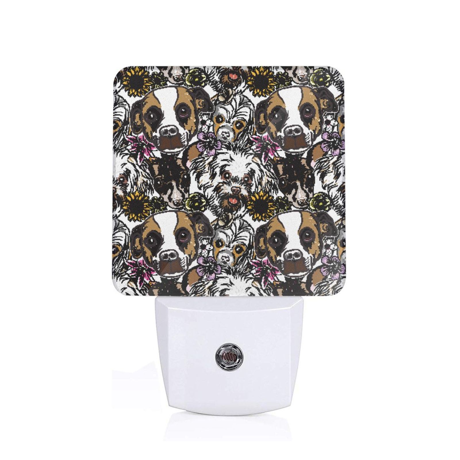 Xecao Cute Dogs Puppy2 for Night Light - a Wall-mounted LED Fixture ...