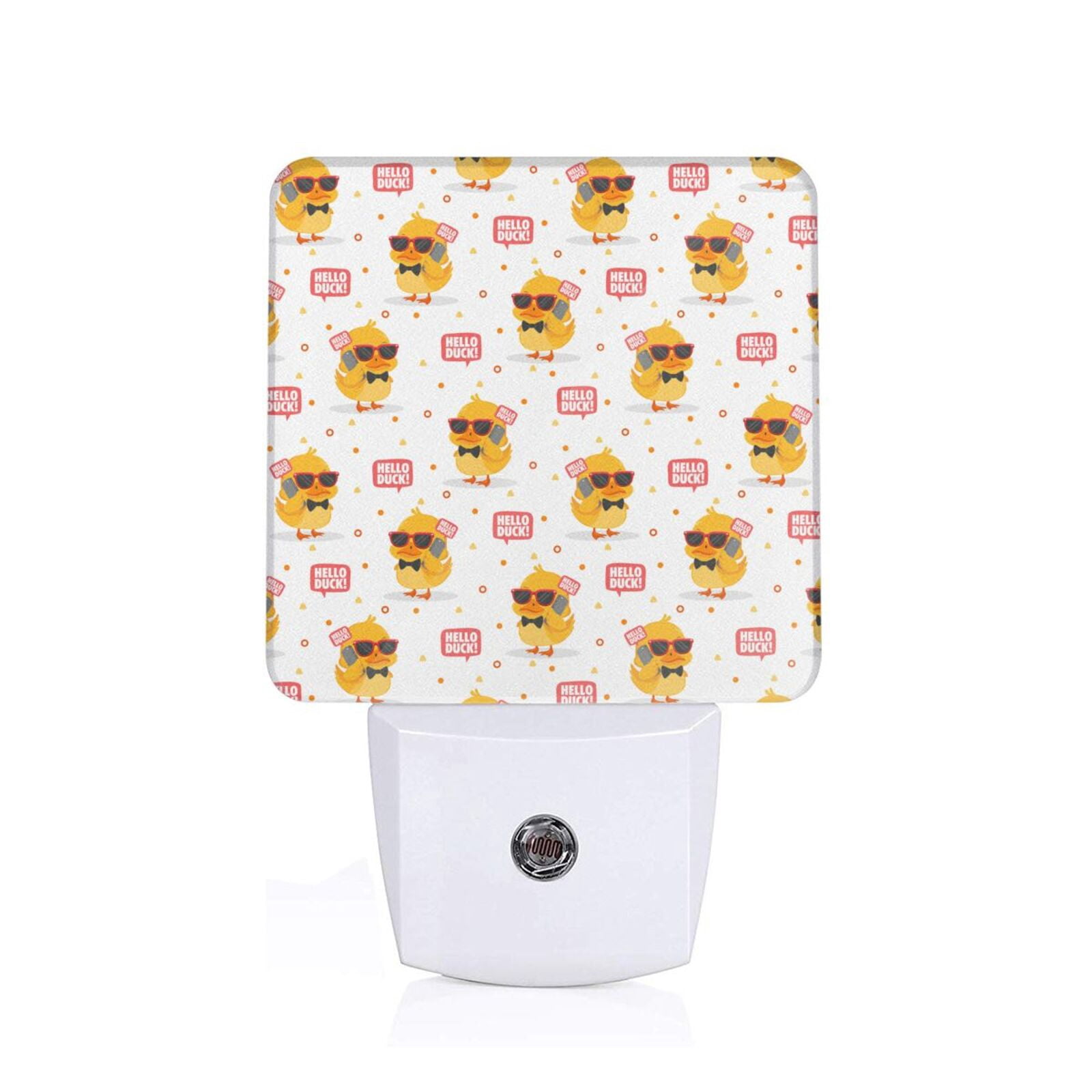 Xecao Cute Duck for Night Light - a Wall-mounted LED Fixture with A ...