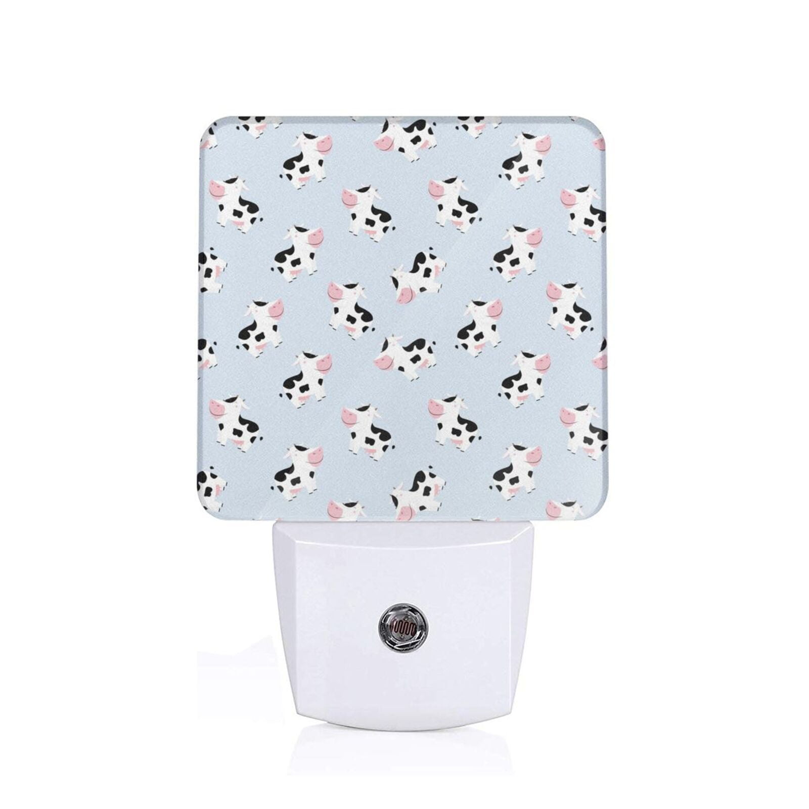 Xecao Cute Farm Cow for Night Light - a Wall-mounted LED Fixture with A ...