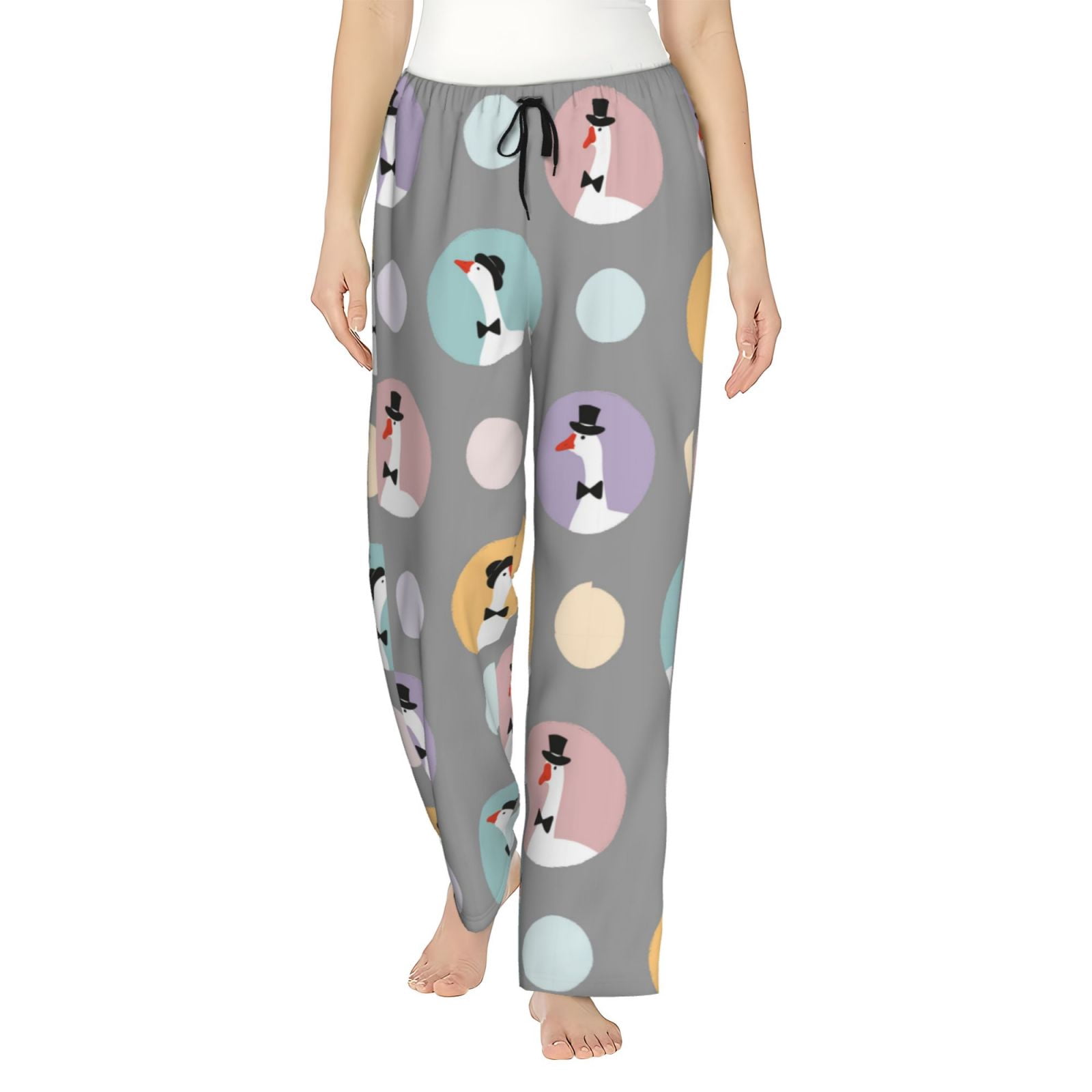 Xecao Cute Geese Women's Straight Lounge Pajama Pants: The Epitome of ...