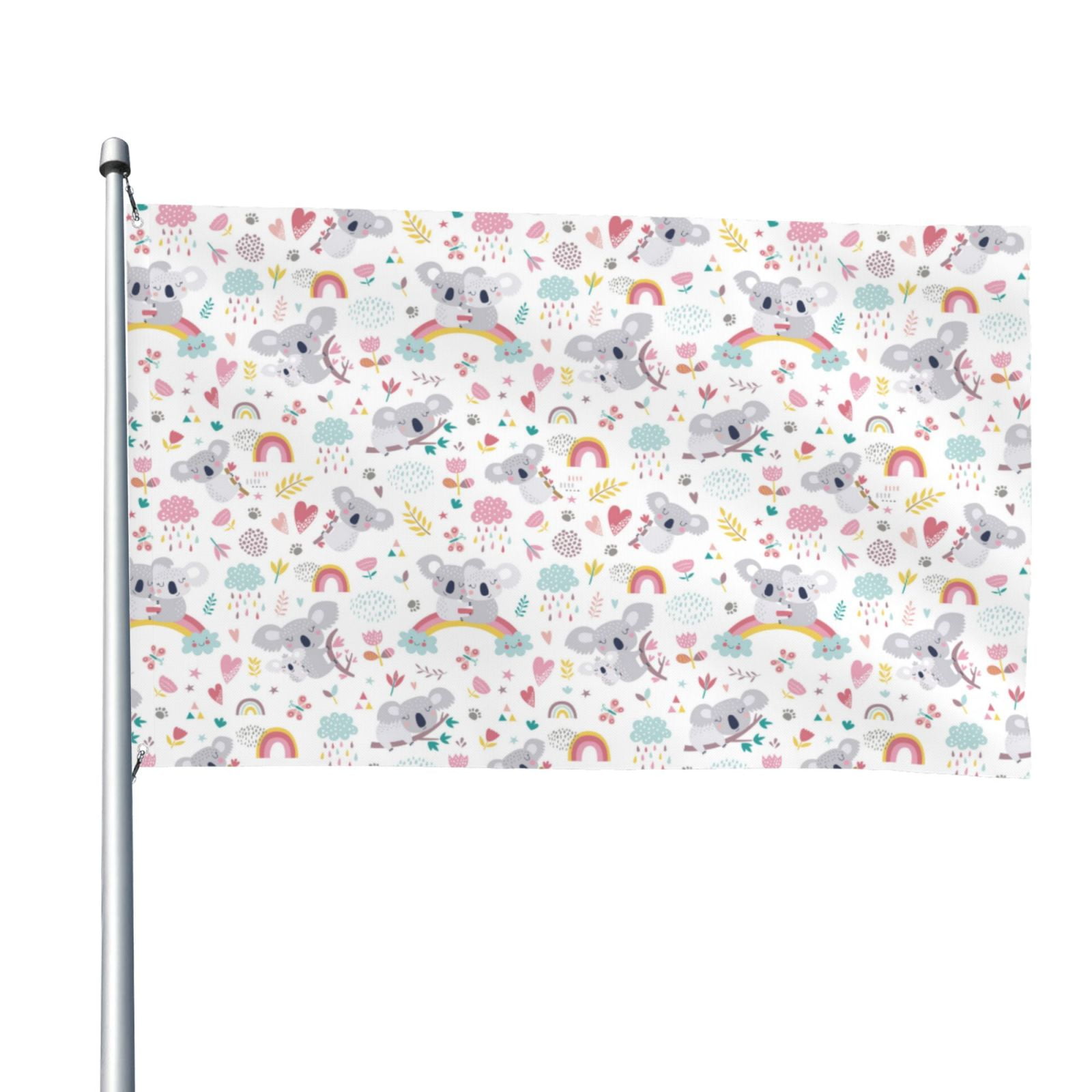 Xecao Cute Koala for Longest Lasting Flag, Made From Polyester, UV ...
