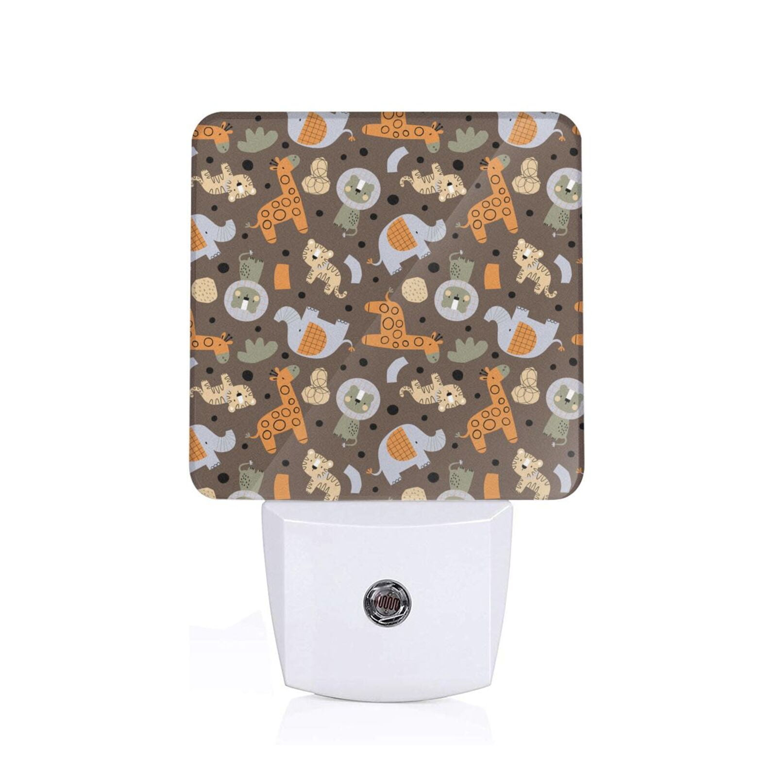 Xecao Cute Lion Tiger for Night Light - a Wall-mounted LED Fixture with ...