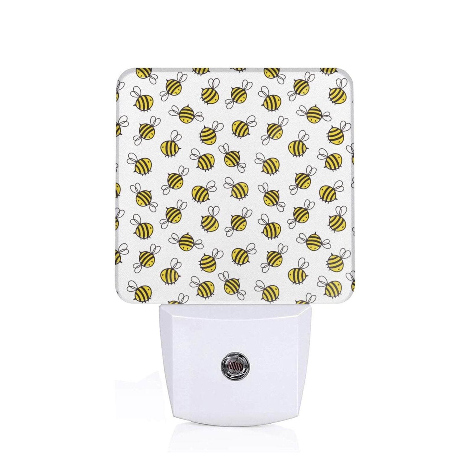 Xecao Cute Little Bee for Night Light - a Wall-mounted LED Fixture with ...