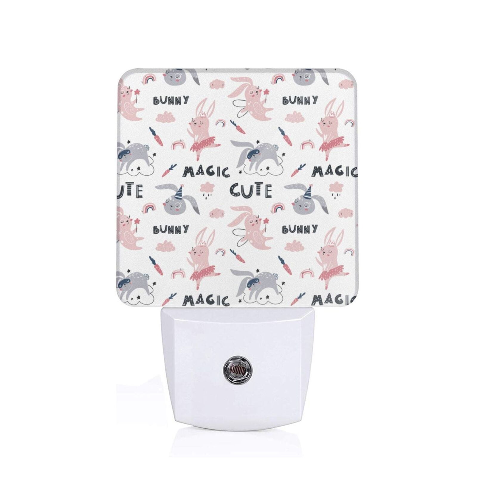 Xecao Cute Magic Bunny for Night Light - a Wall-mounted LED Fixture ...