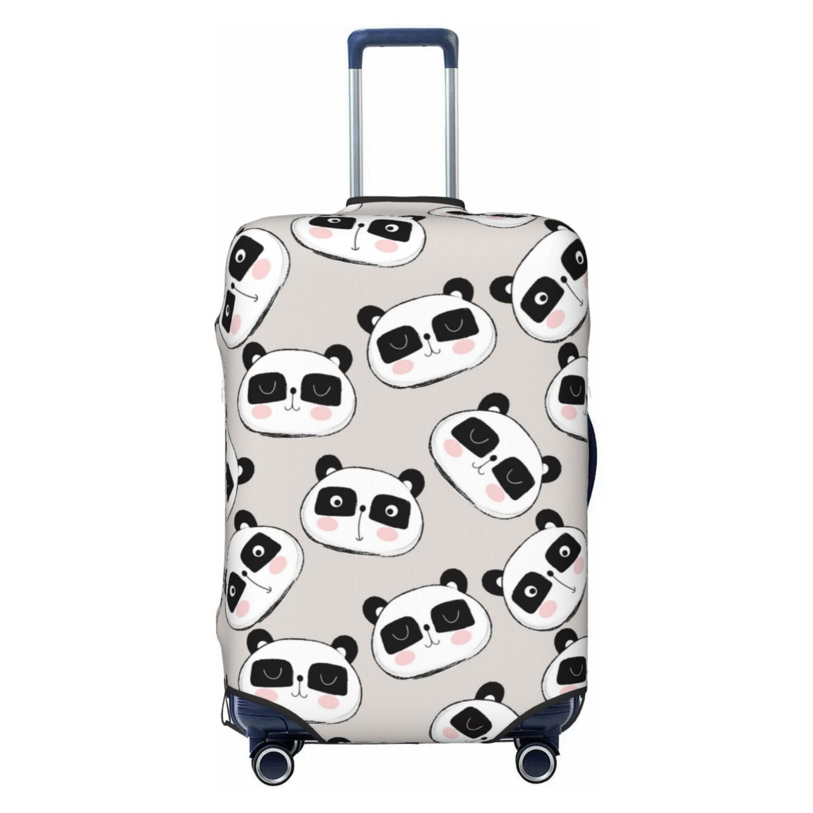 Xecao Cute Panda print Elastic Luggage Cover, with double-sided print ...