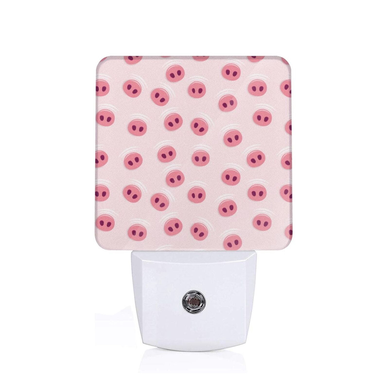 Xecao Cute Pig Nose for Night Light - a Wall-mounted LED Fixture with A ...