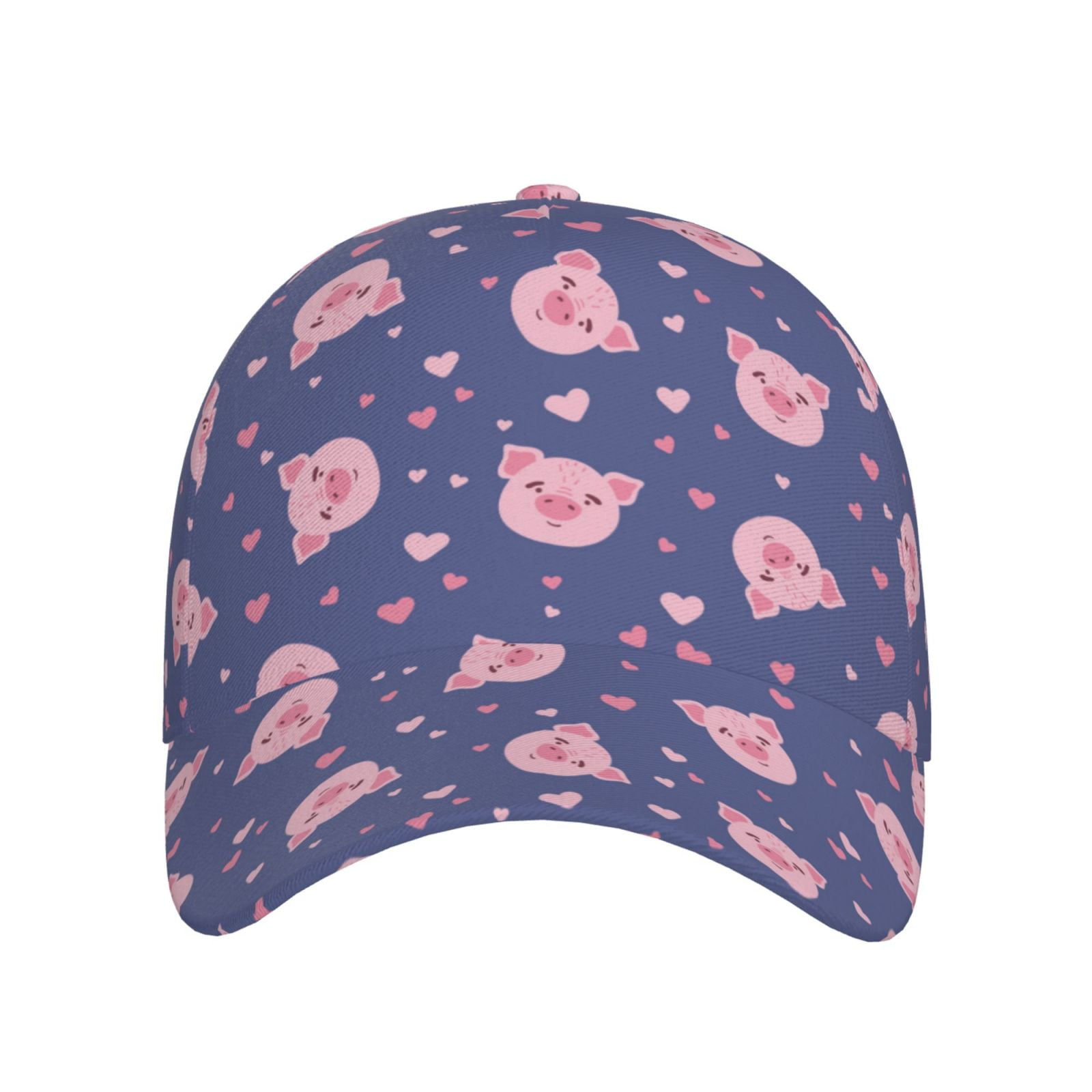 Xecao Cute Pig for Baseball Cap: Unisex, crafted from classic polyester ...