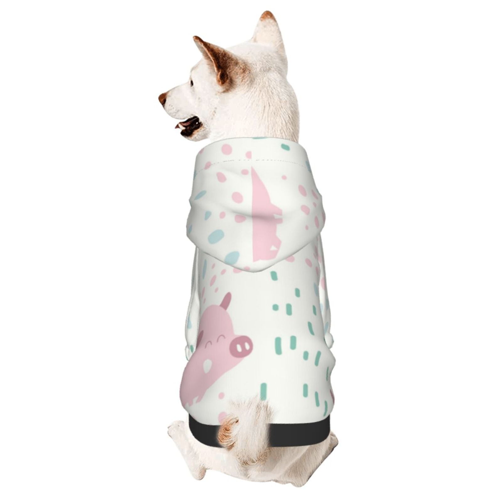 Xecao Cute Pigs Pattern Sweatshirts Winter Pet Dog Hoodie Puppy Coat ...