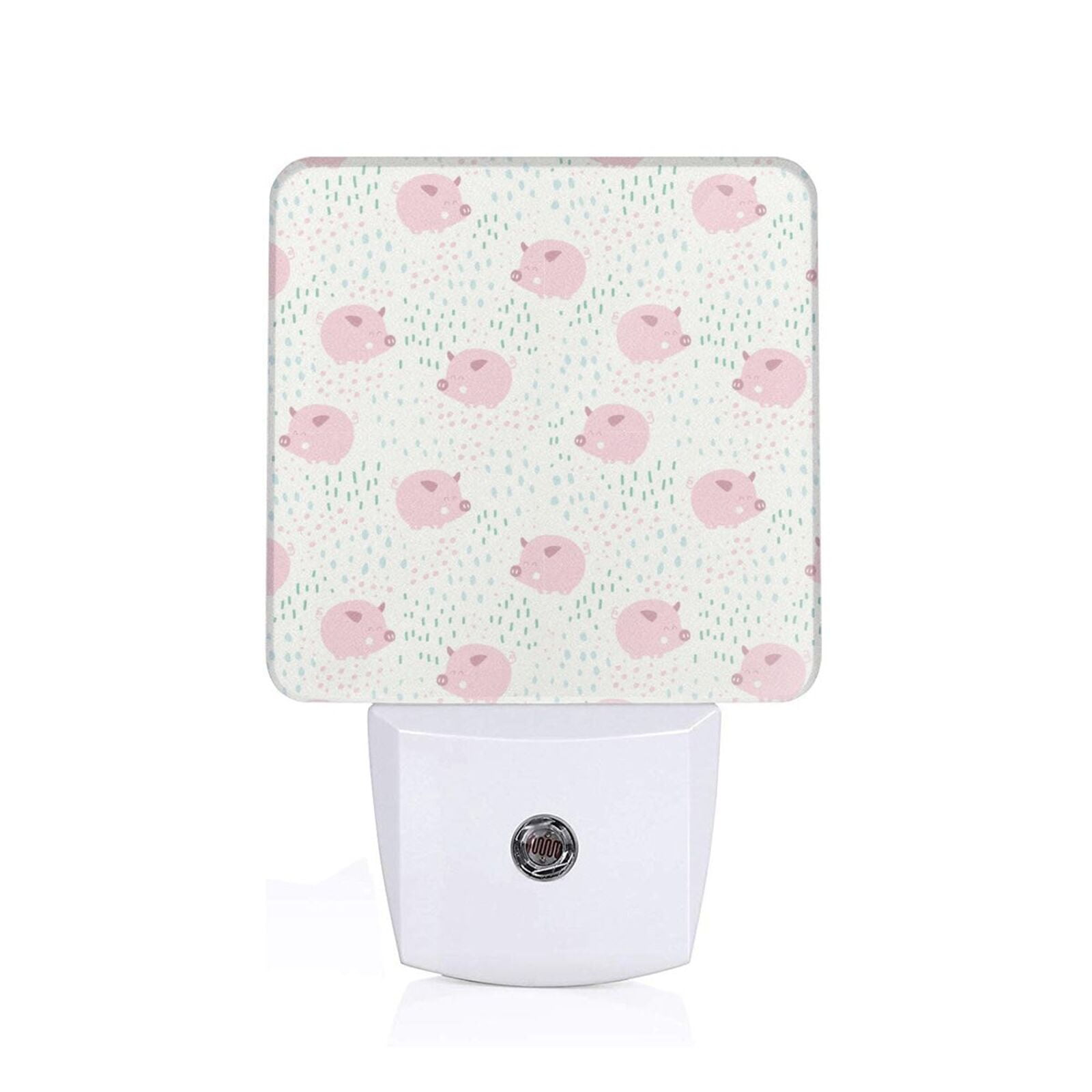 Xecao Cute Pigs for Night Light - a Wall-mounted LED Fixture with A ...