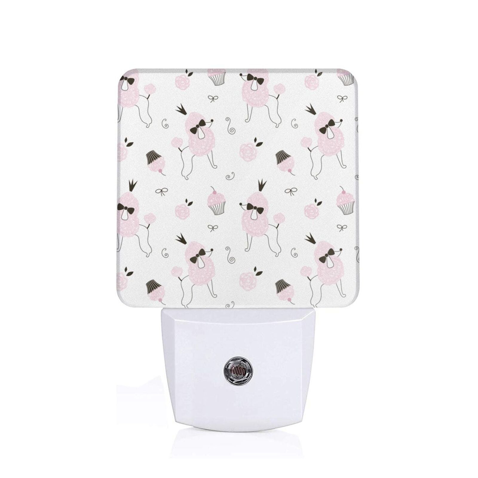 Xecao Cute Poodle Dog for Night Light - a Wall-mounted LED Fixture with ...
