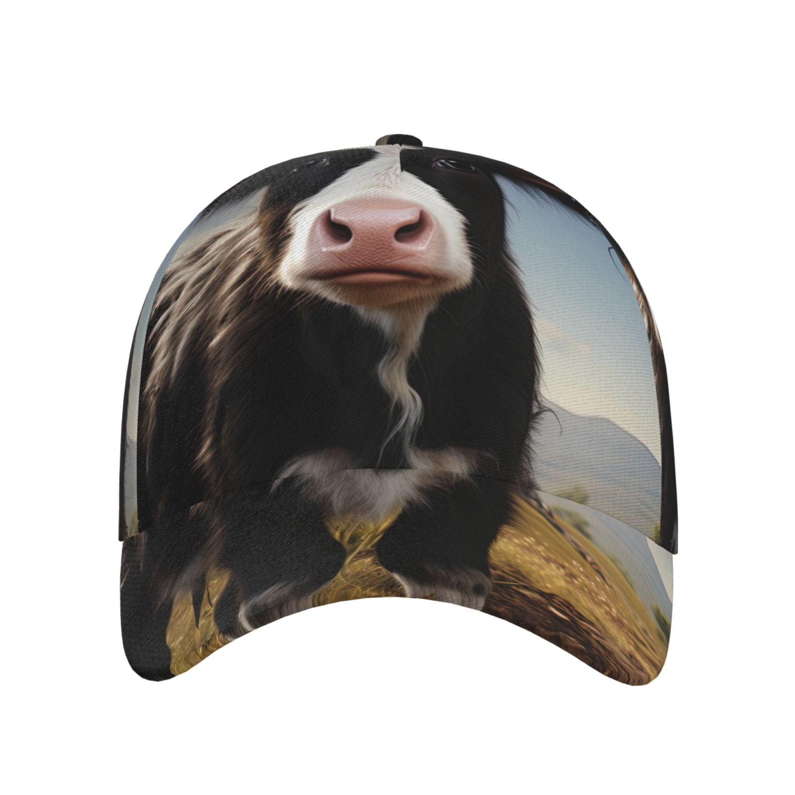 Xecao Cute Prairie Cow for Baseball Cap: Unisex, crafted from classic ...