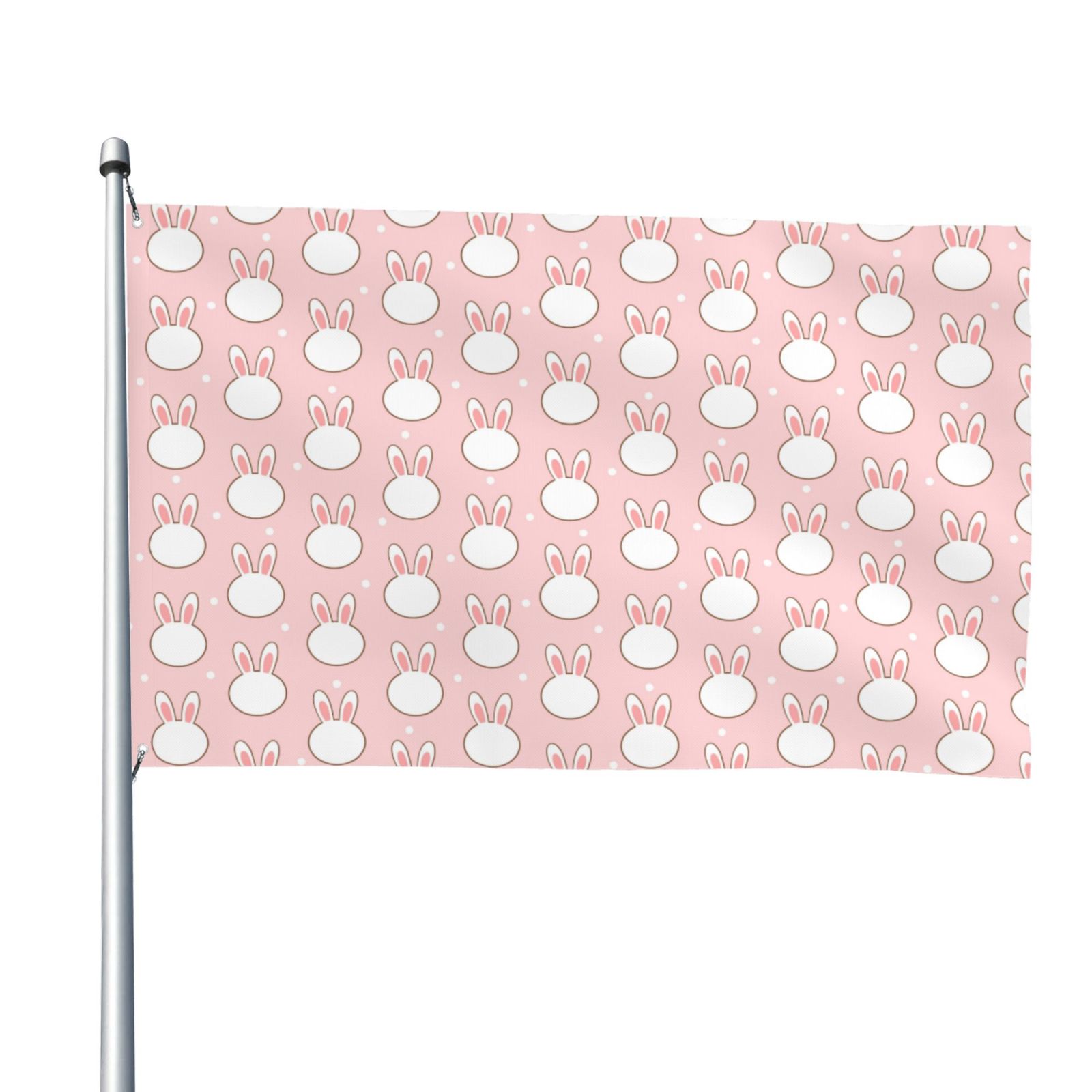 Xecao Cute Rabbit for Longest Lasting Flag, Made From Polyester, UV ...
