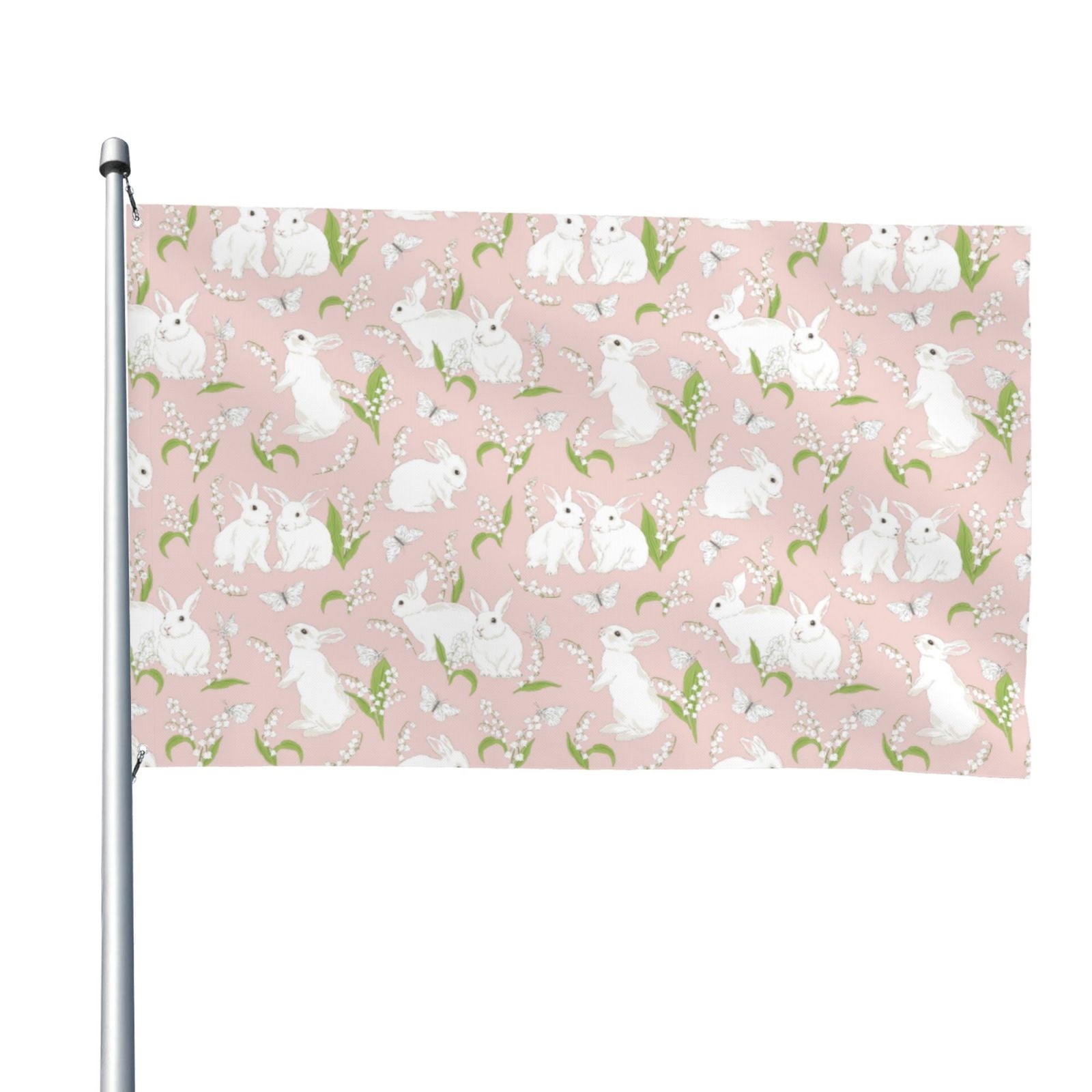 Xecao Cute Rabbit for Longest Lasting Flag, Made From Polyester, UV ...