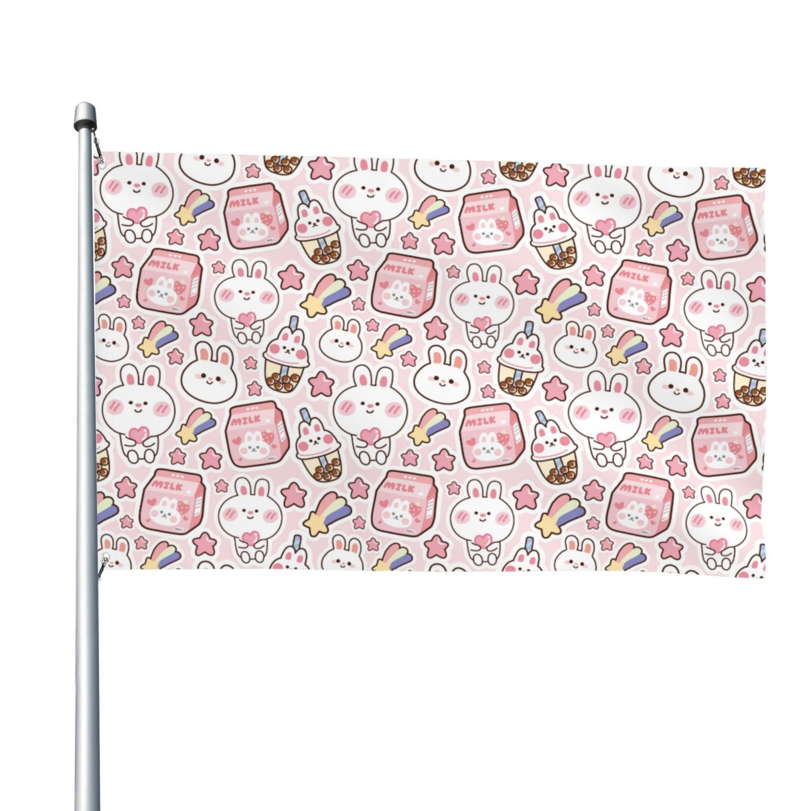 Xecao Cute Rabbit for Longest Lasting Flag, Made From Polyester, UV ...